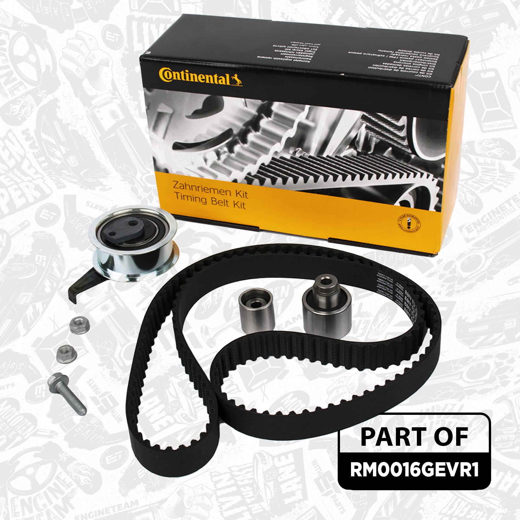 Water Pump & Timing Belt Kit - RM0016GEVR1 ET ENGINETEAM - 04L260849D ...