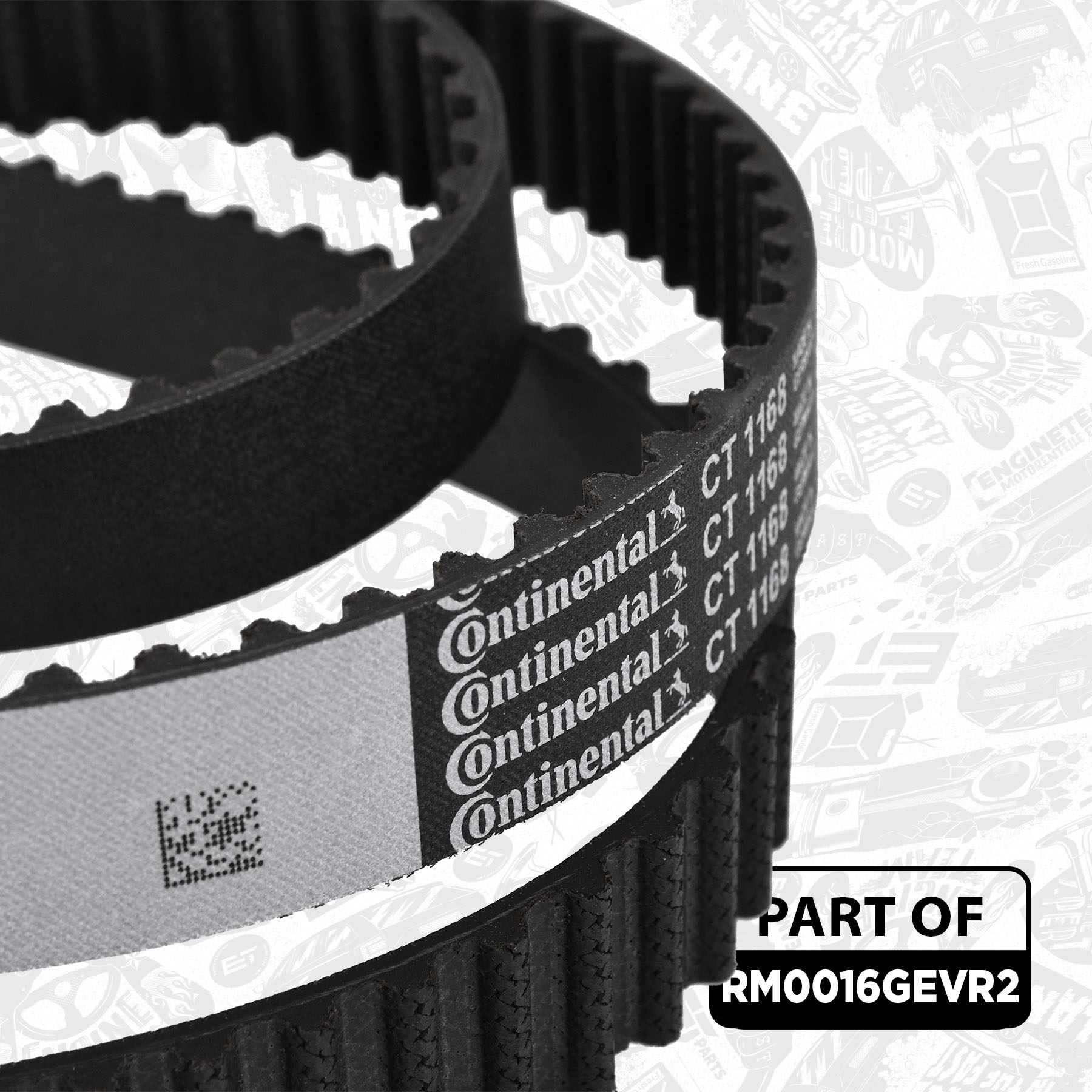 Water Pump & Timing Belt Kit - RM0016GEVR2 ET ENGINETEAM - 03L198119G ...