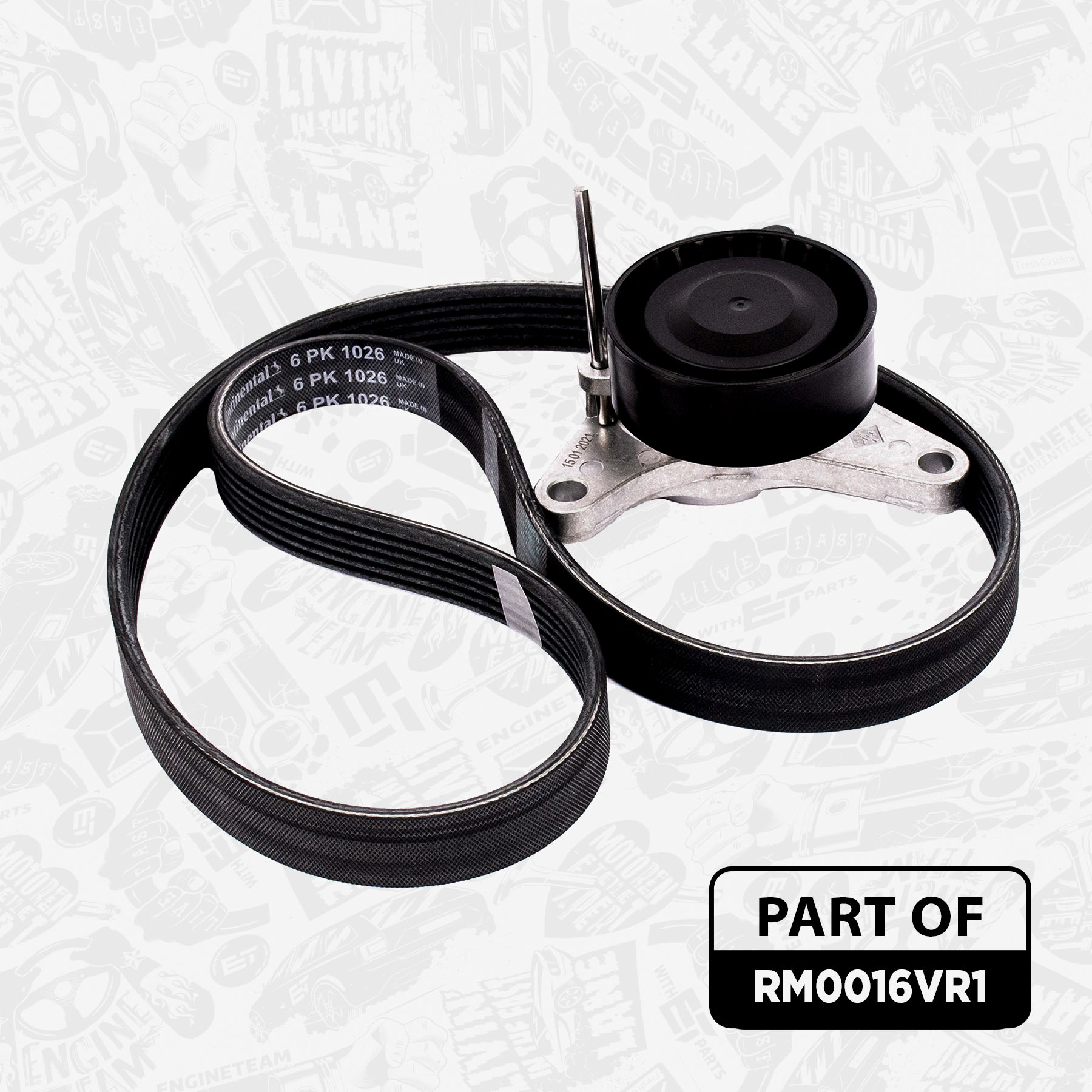 Water Pump & Timing Belt Kit - RM0016VR1 ET ENGINETEAM - 04L260849D ...