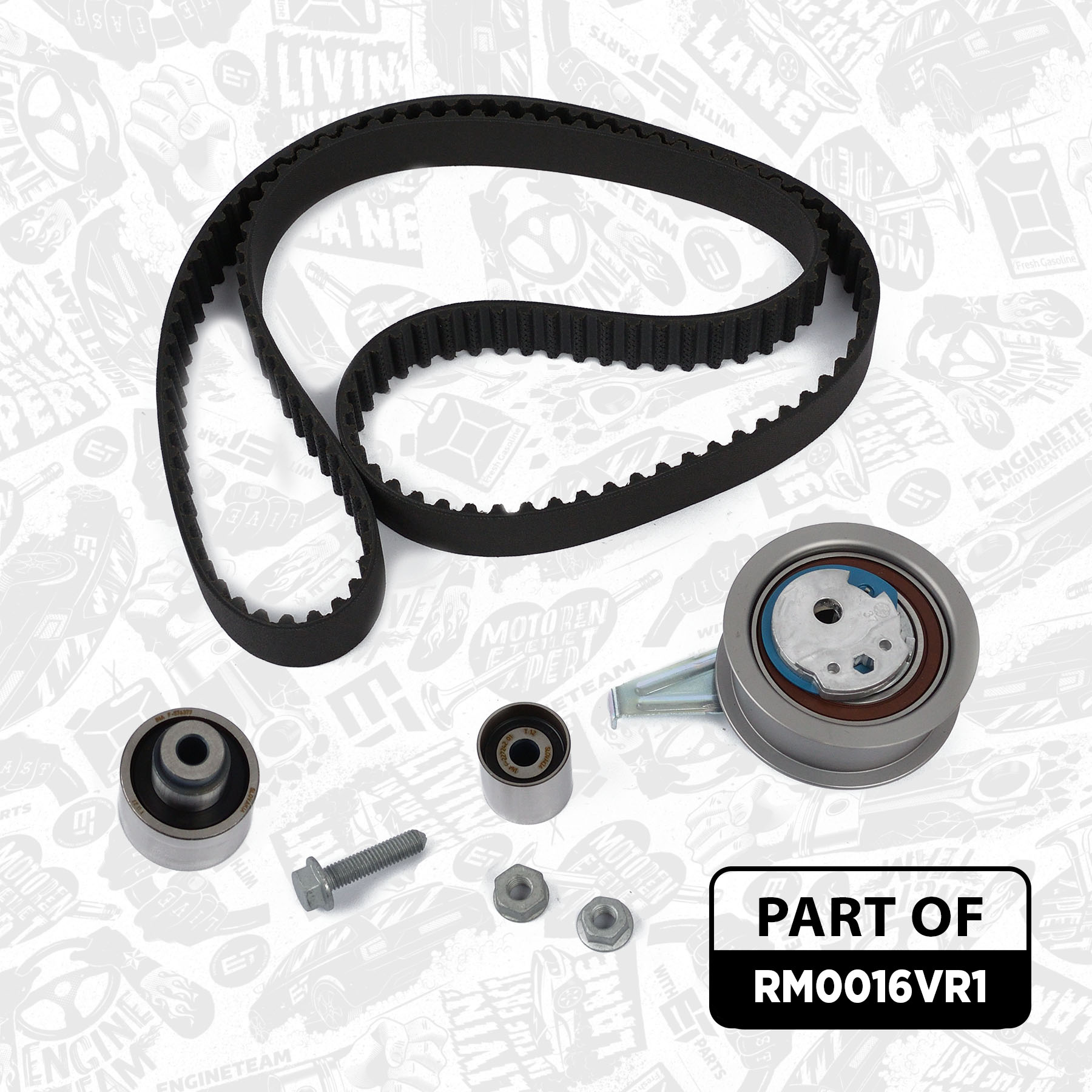 Water Pump & Timing Belt Kit - RM0016VR1 ET ENGINETEAM - 04L260849D ...