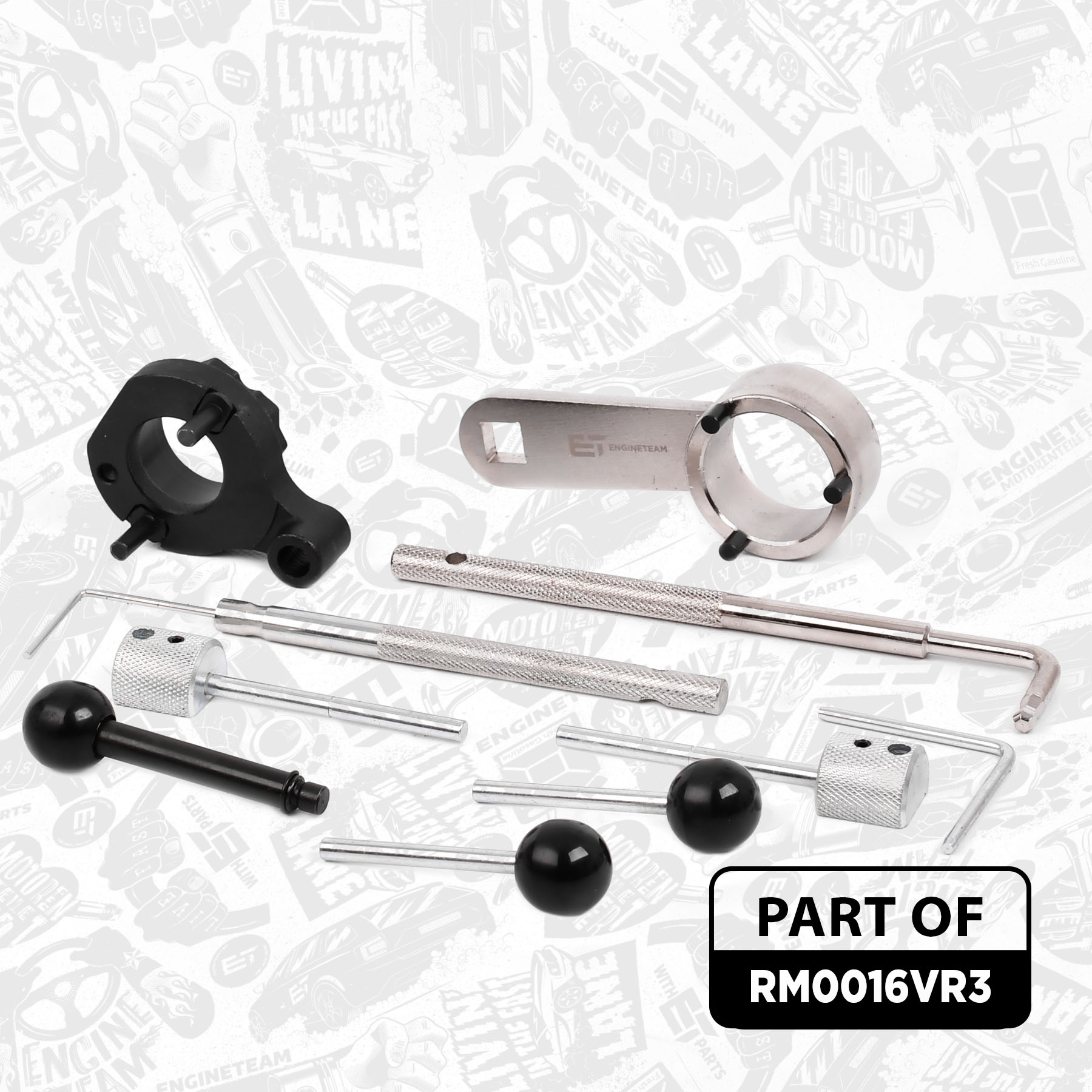 Water Pump & Timing Belt Kit - RM0016VR3 ET ENGINETEAM - 04L260849D ...