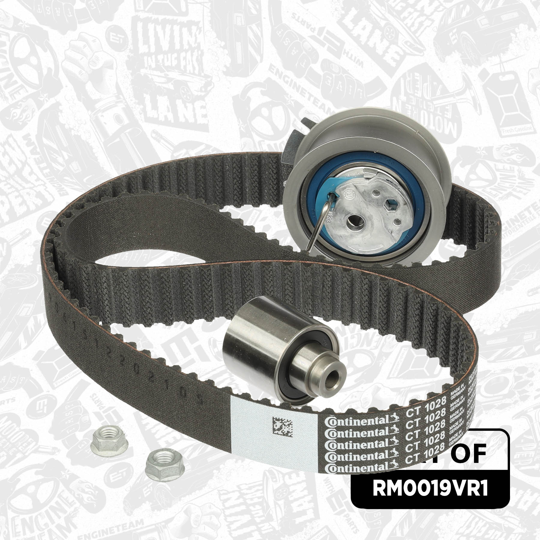 Timing Belt Kit - RM0019VR1 ET ENGINETEAM - 038198119A, 038198119C ...
