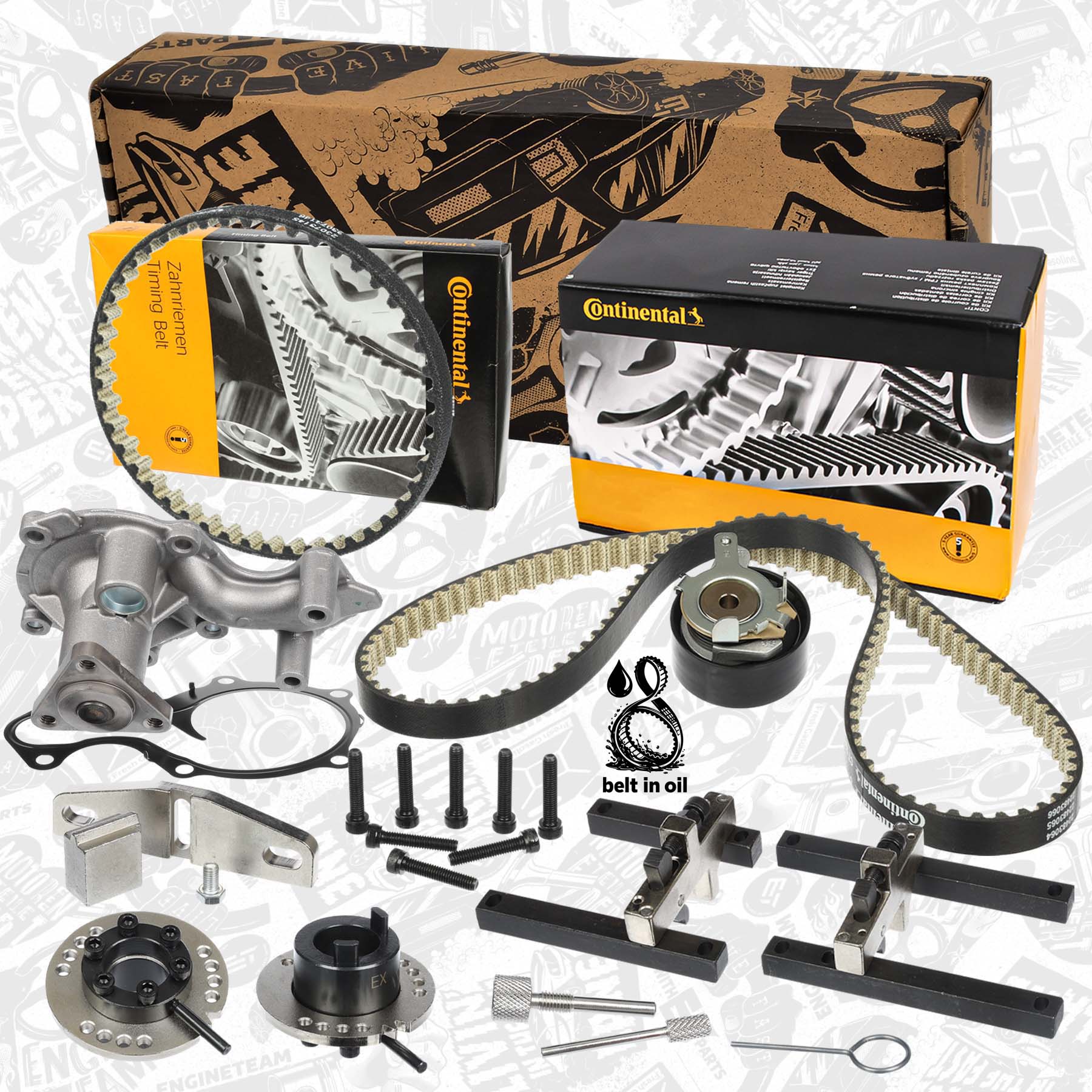 Timing Belt Kit - RM0020VR1 ET ENGINETEAM - 1761082, CM5G6B651EA ...