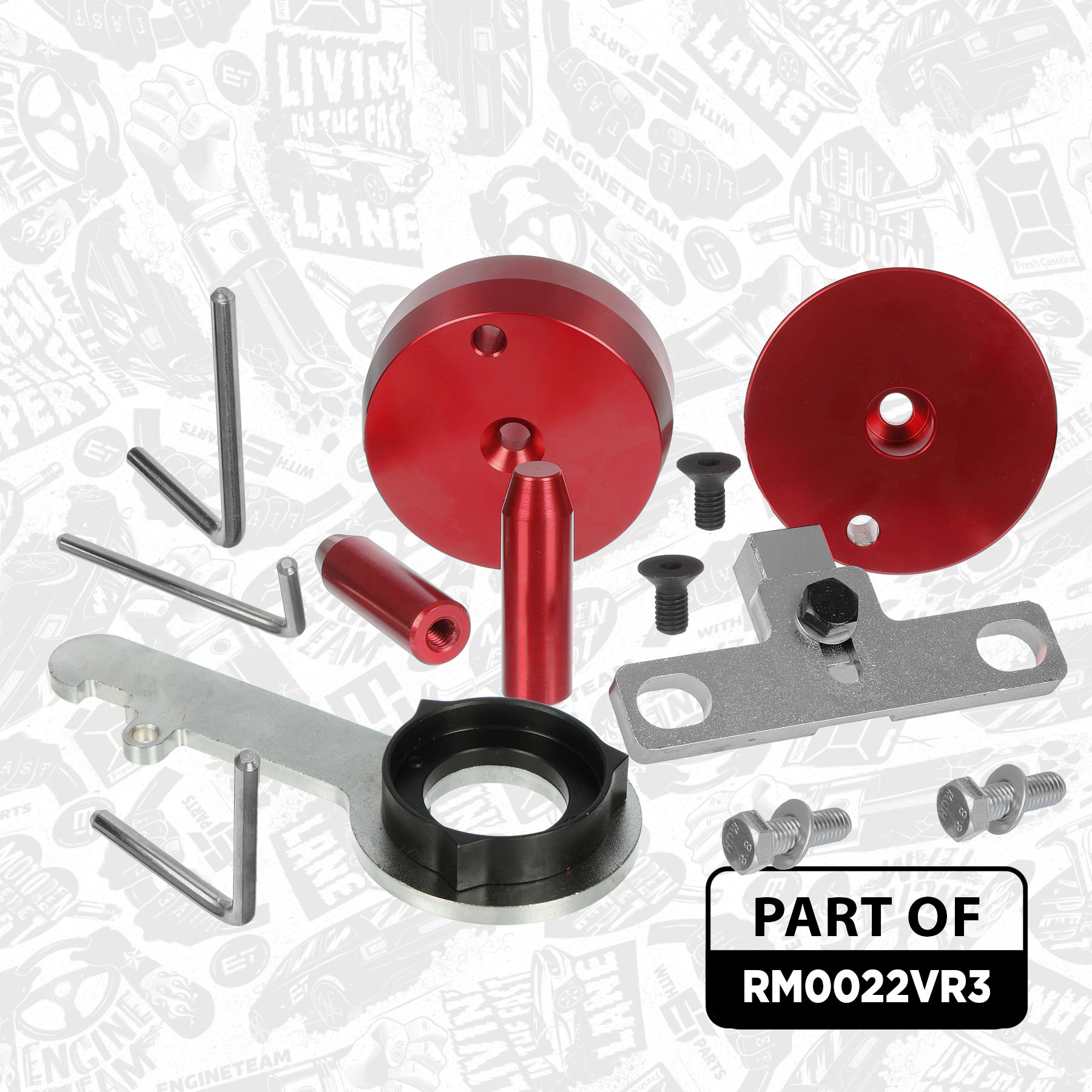 Timing Belt Kit - RM0022VR3 ET ENGINETEAM - 2579729, GK2Q-8A615-AB ...