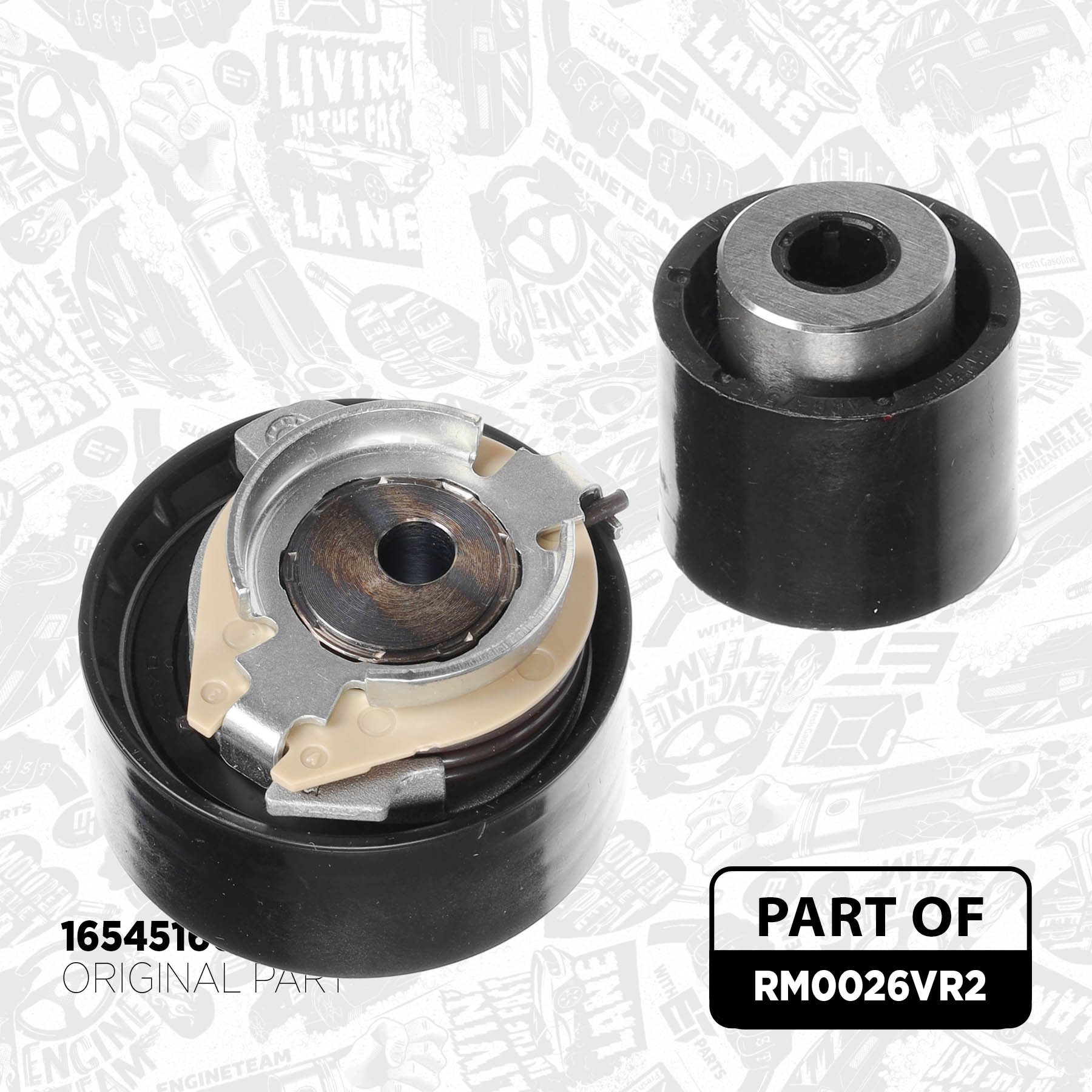 Water Pump & Timing Belt Kit - RM0026VR2 ET ENGINETEAM - 1608684280 ...