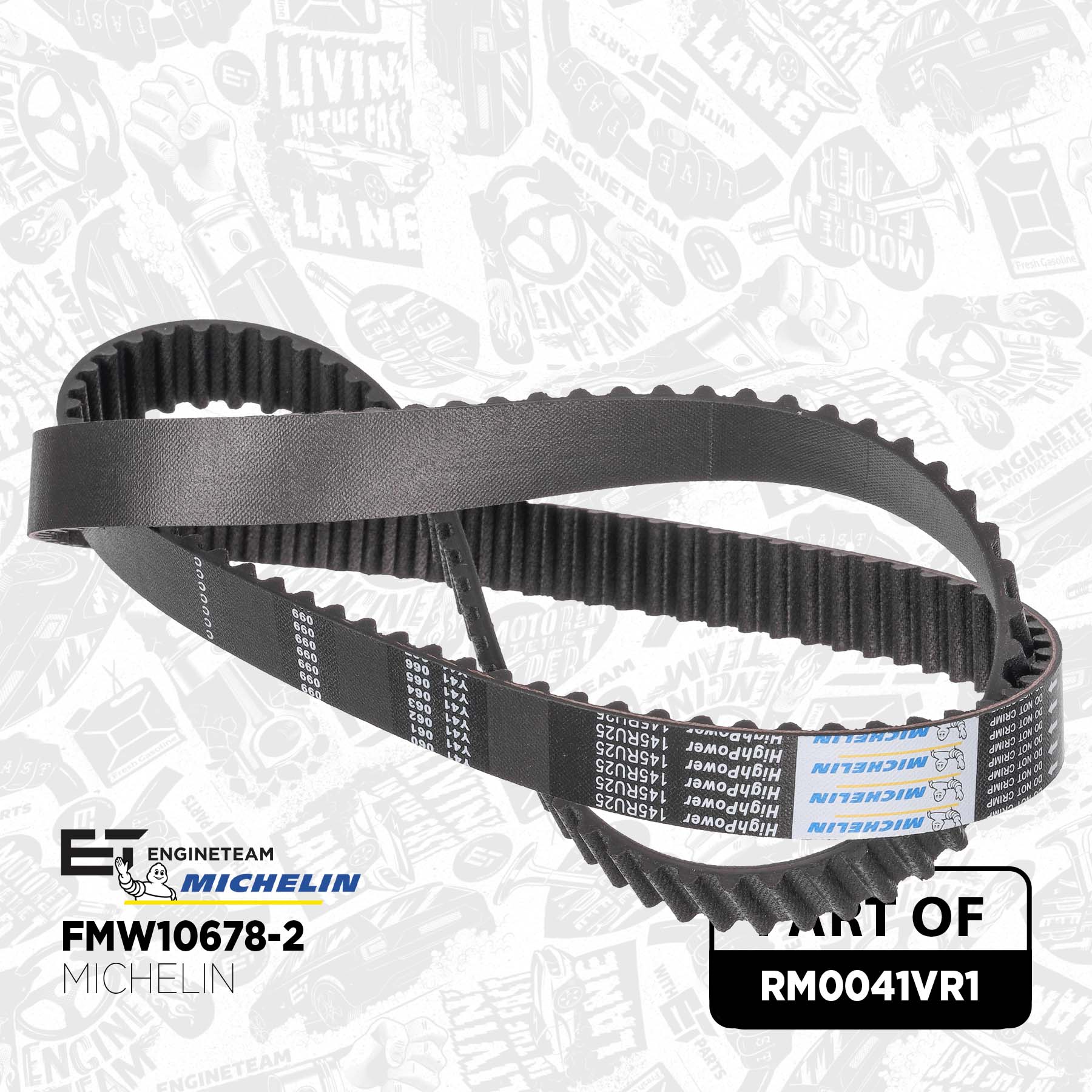 Water Pump & Timing Belt Kit - RM0041 ET ENGINETEAM - 03L198119G ...