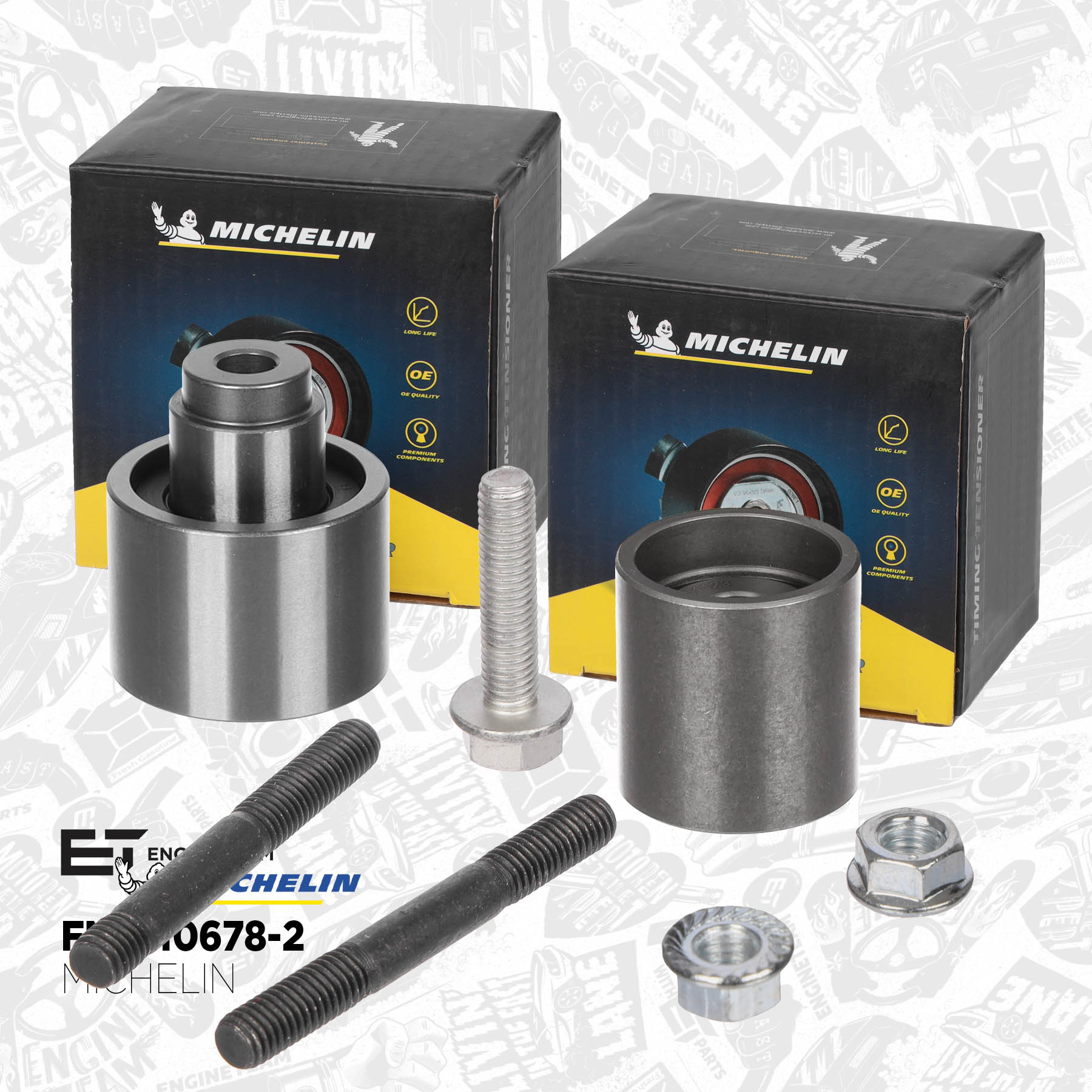 Water Pump & Timing Belt Kit - RM0041VR1 ET ENGINETEAM - 04L260849D ...