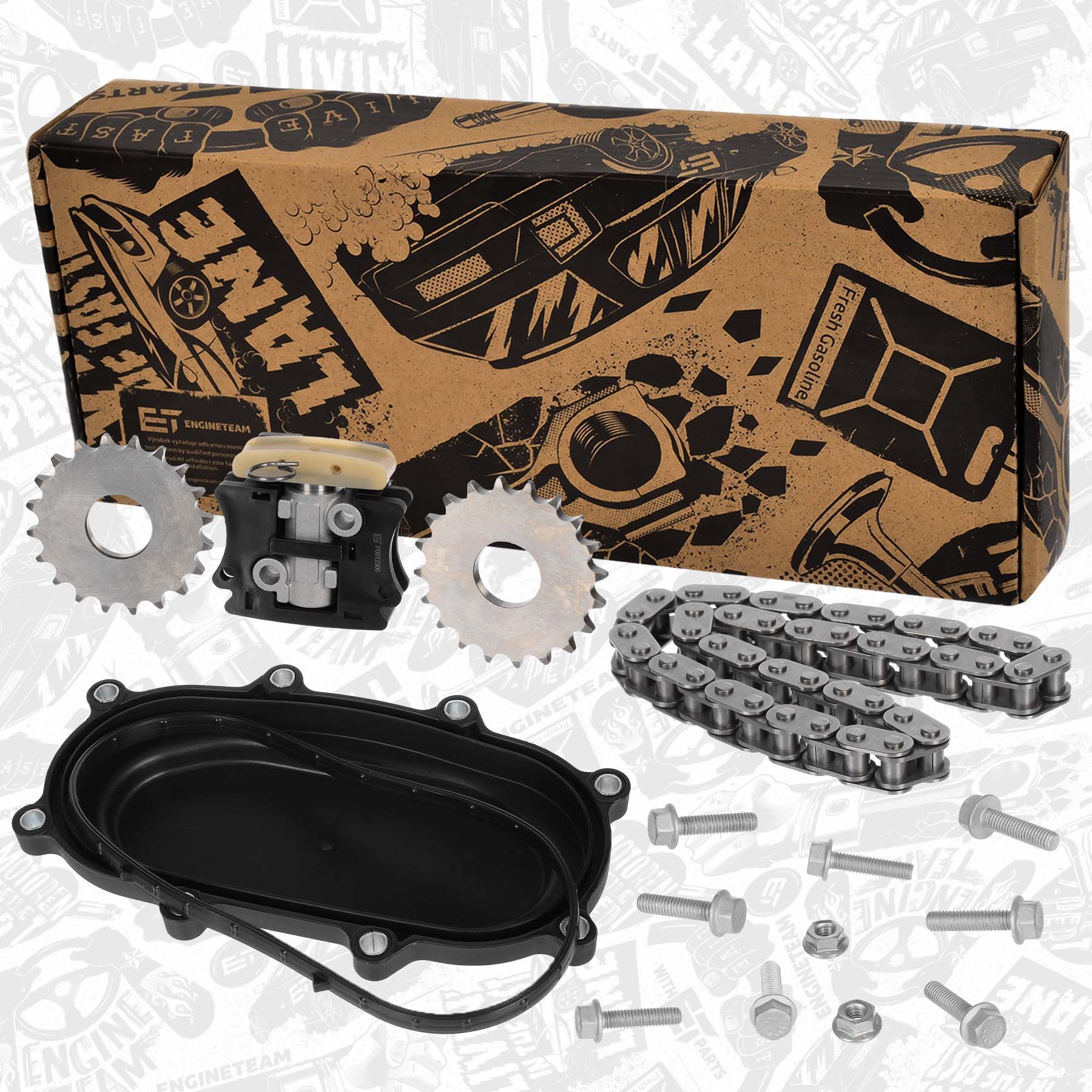 Timing Chain Kit - RS0013VR1 ET ENGINETEAM - 504068388, 504013619 ...
