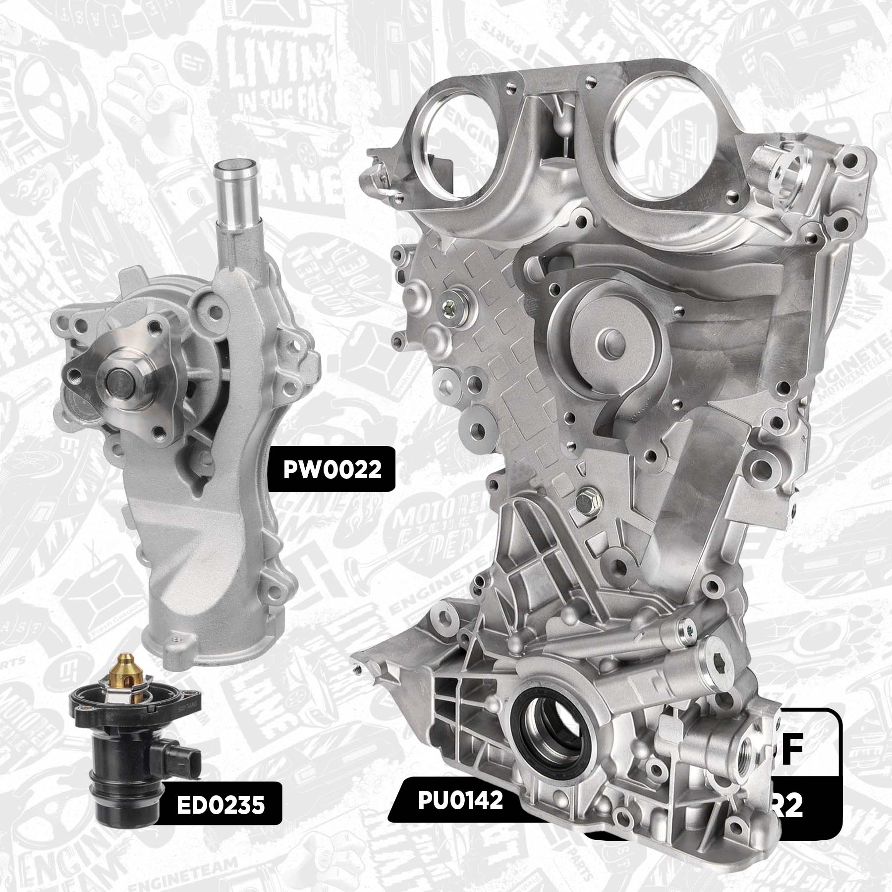 Timing Chain Kit - RS0030VR2 ET ENGINETEAM - 5636360, 90529570 ...