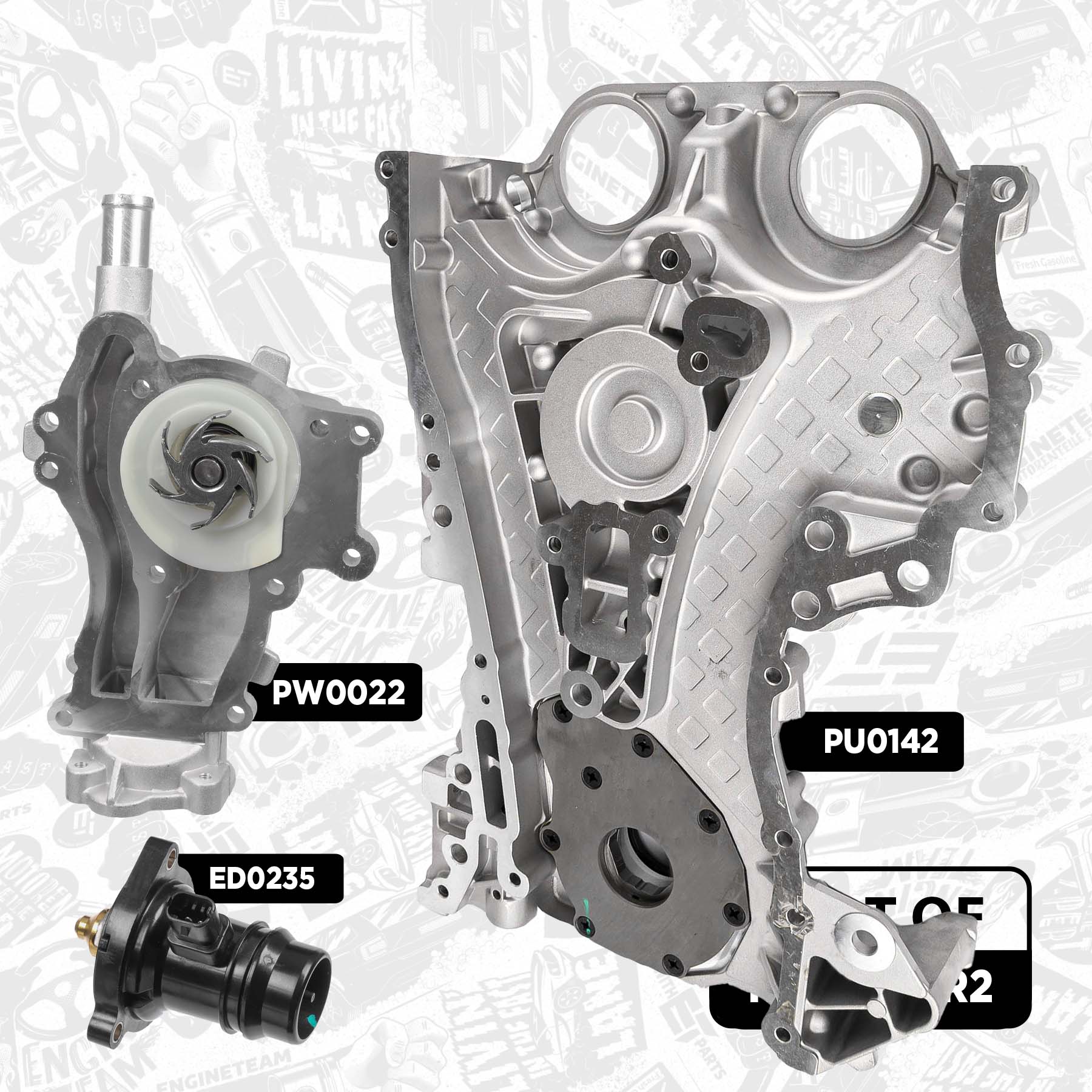 Timing Chain Kit - RS0030VR2 ET ENGINETEAM - 5636360, 90529570 ...