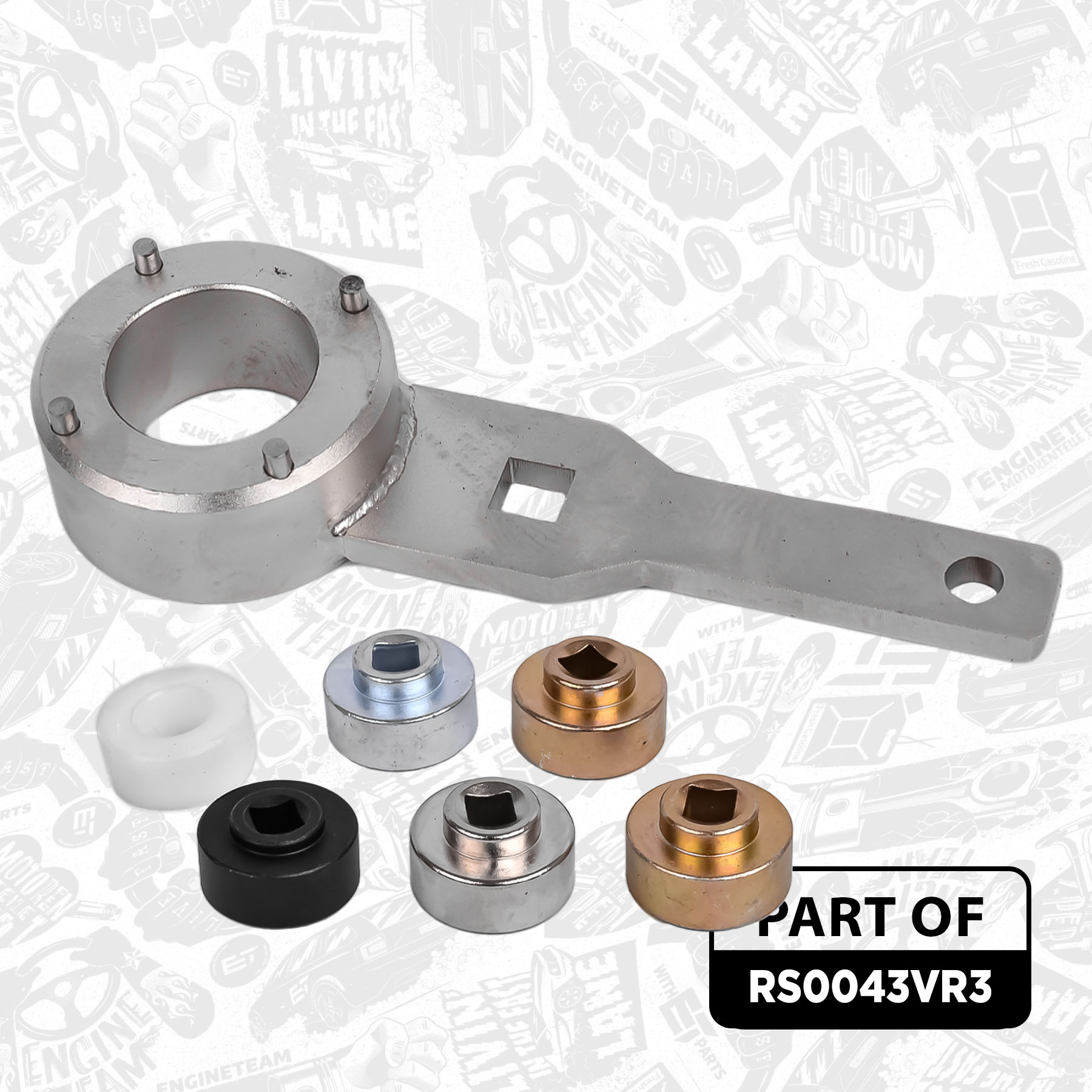 Timing Chain Kit - RS0043VR3 ET ENGINETEAM - 06H109158, 06H109158J ...