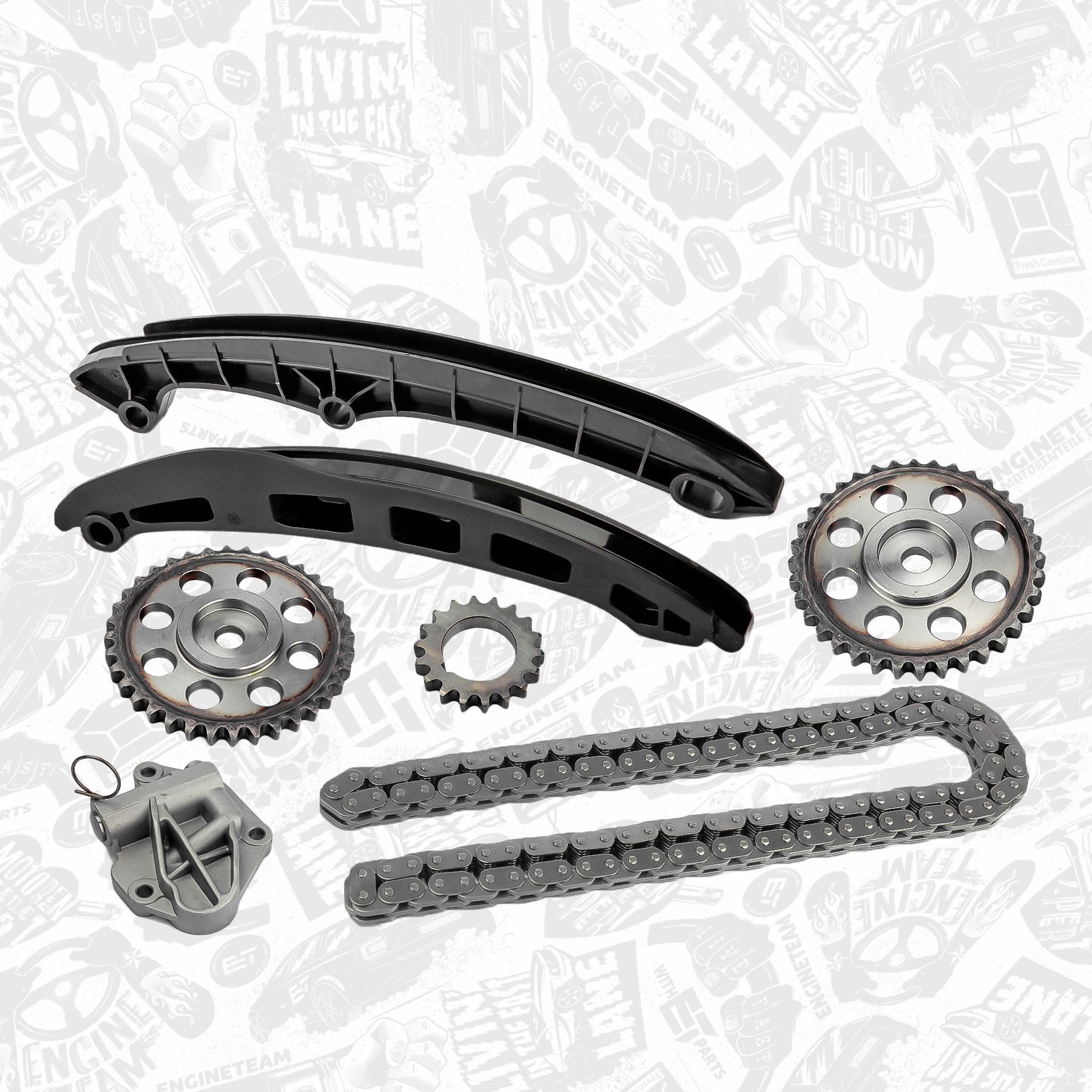 Timing Chain Kit - RS0045 ET ENGINETEAM - 03C109158A, 03C109158 ...