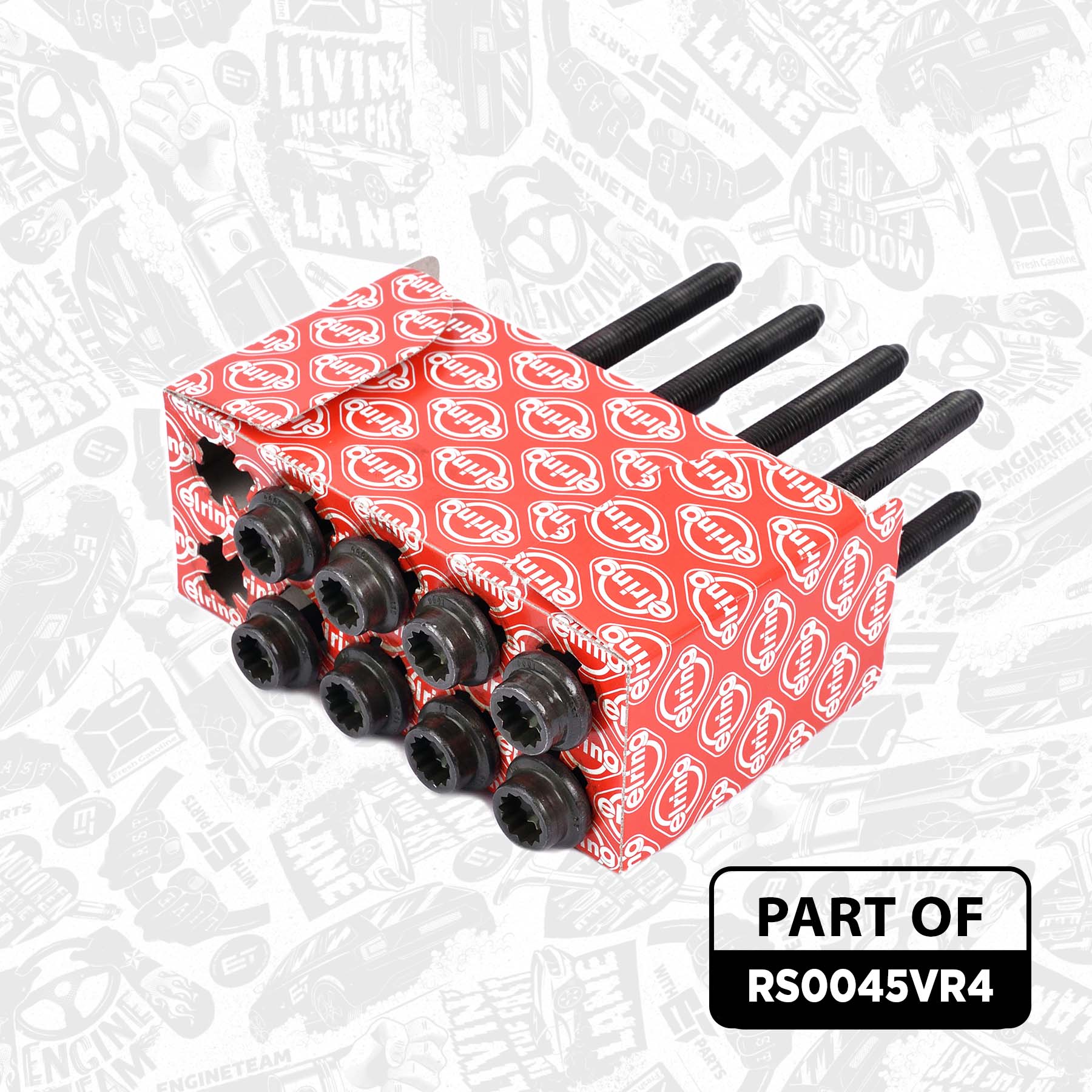 Timing Chain Kit - RS0045VR4 ET ENGINETEAM - 03C109158A, 03C109158 ...