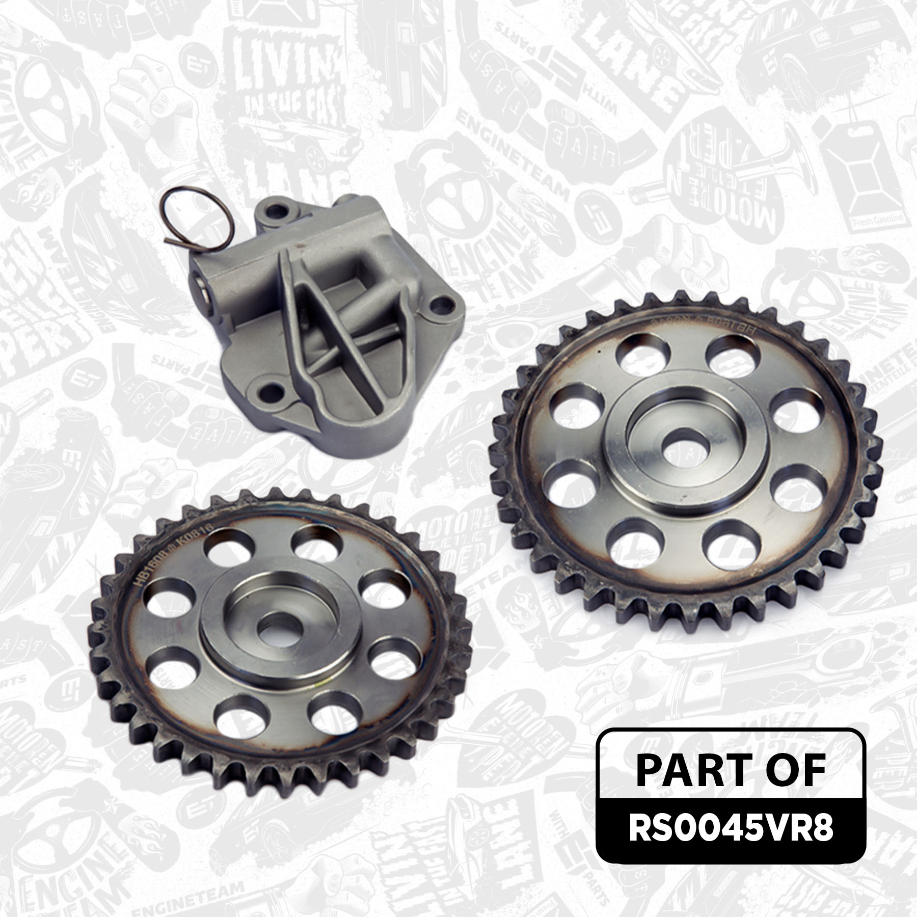 Timing Chain Kit - RS0045VR8 ET ENGINETEAM - 03E103383H, 036109675A ...