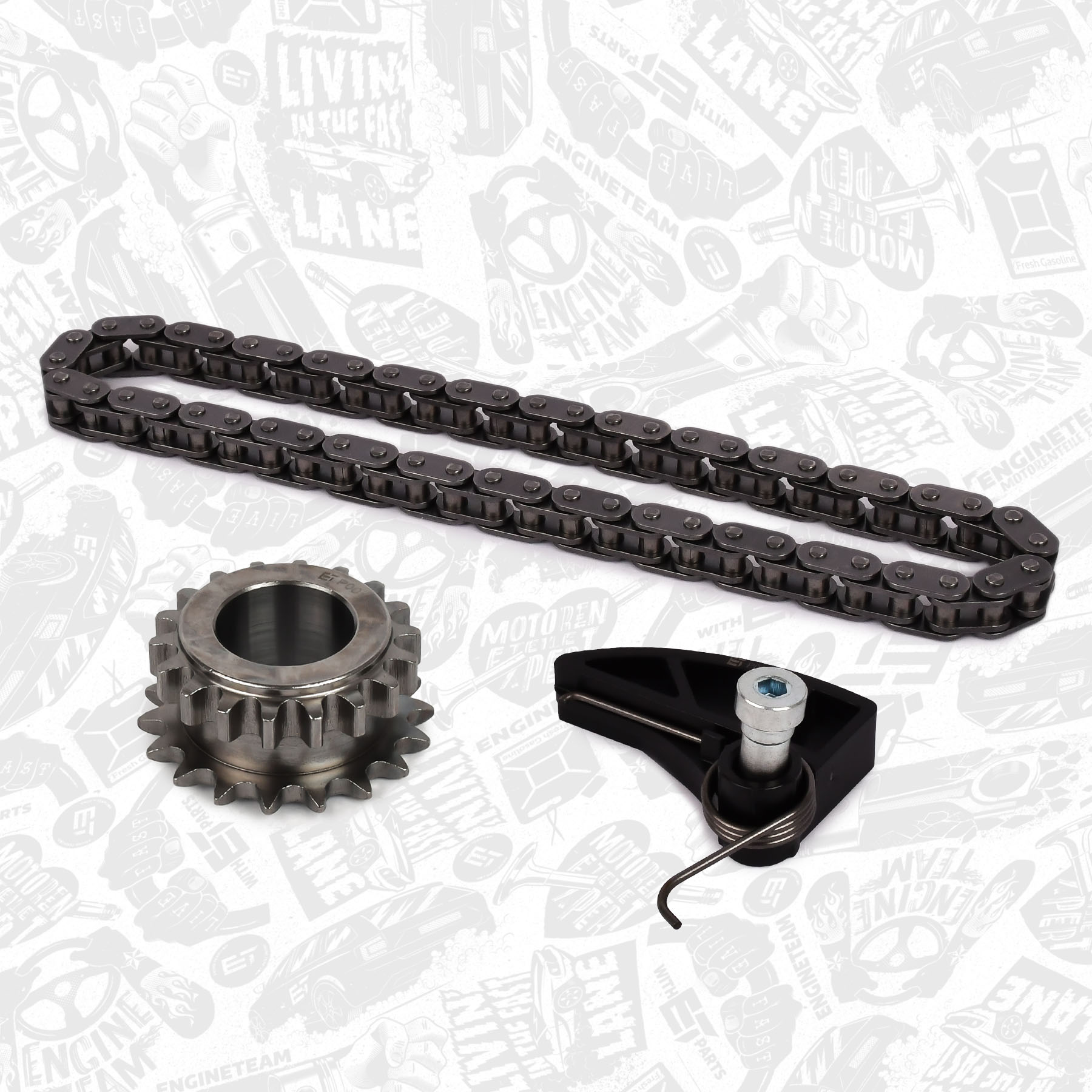 Chain Kit, oil pump drive - RS0048 ET ENGINETEAM - 03C105209BE ...