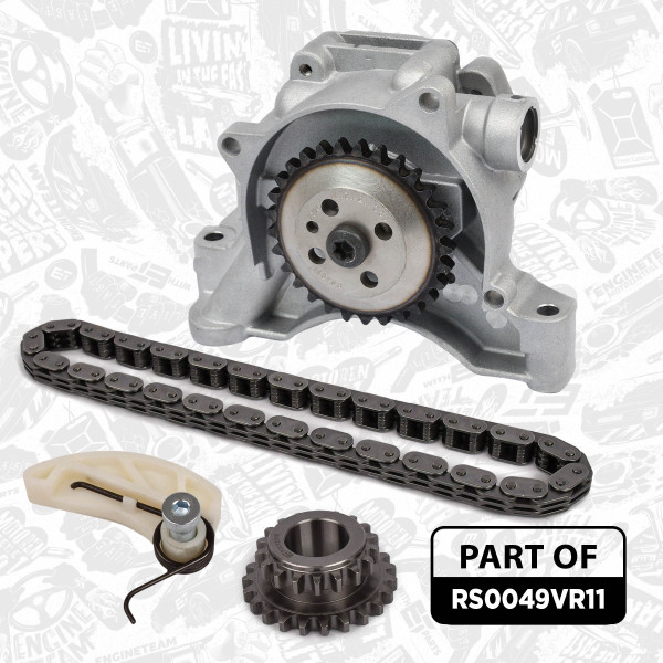 Timing Chain Kit - RS0049VR11 ET ENGINETEAM - 03C109571F, 03C109509P ...
