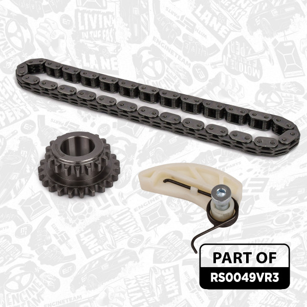 Timing Chain Kit - RS0049VR3 ET ENGINETEAM - 03C109571F, 03C109509P ...
