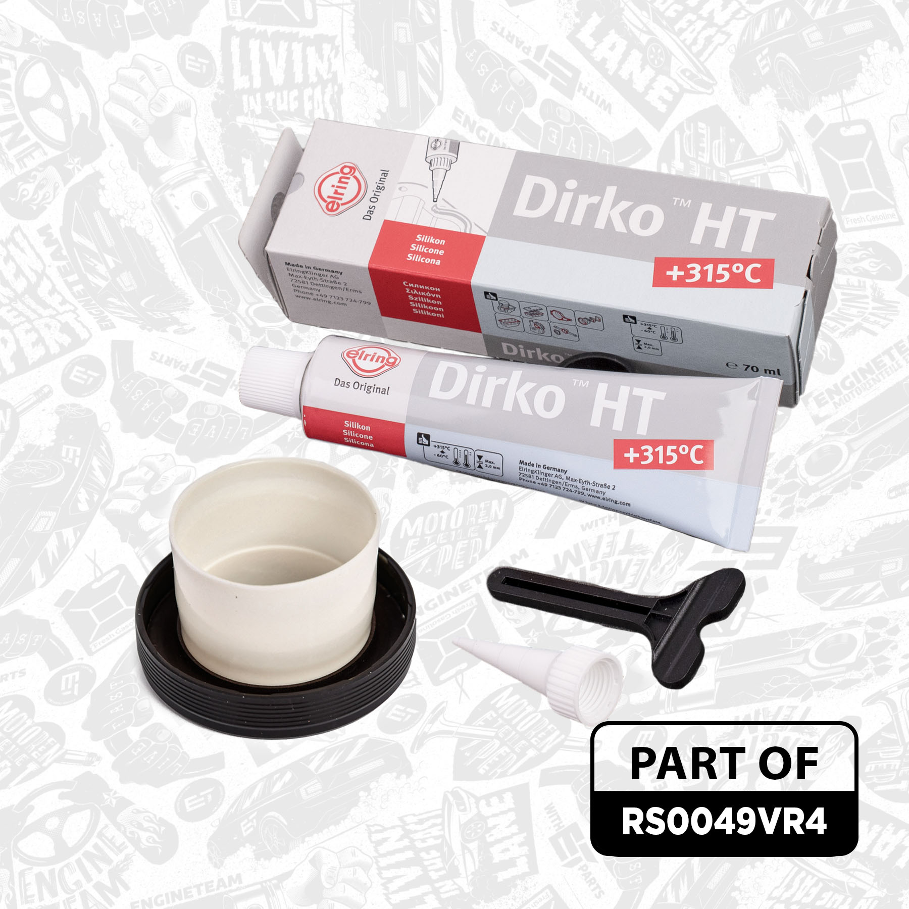 Timing Chain Kit - RS0049VR4 ET ENGINETEAM - 03C109571F, 03C109509P ...