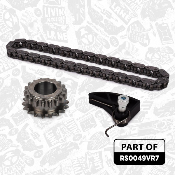 Timing Chain Kit - RS0049VR7 ET ENGINETEAM - 03C109571F, 03C109509P ...