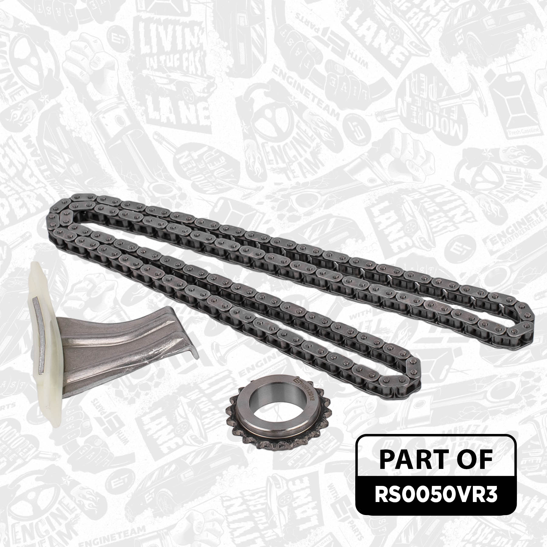 Timing Chain Kit - RS0050VR3 ET ENGINETEAM - 0805K1, 0949.F6 ...