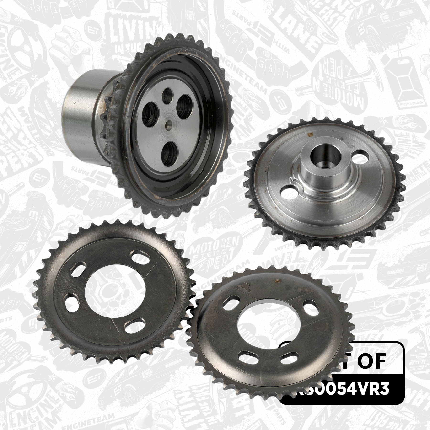 Timing Chain Kit - RS0054VR3 ET ENGINETEAM - 9675827980, BK3Q6268AA ...