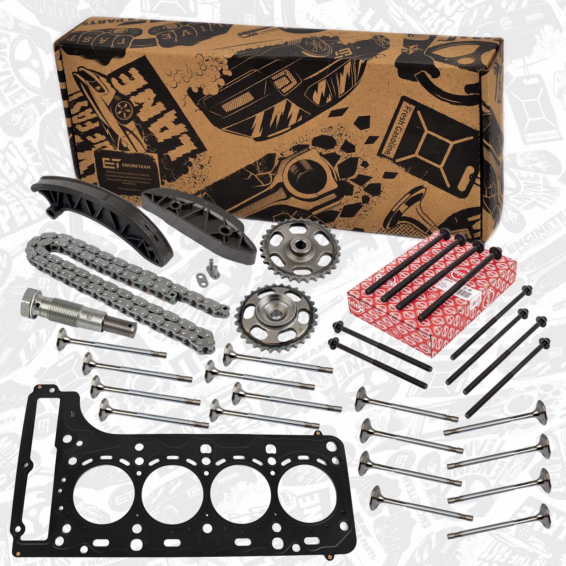 Timing Chain Kit - RS0055VR2 ET ENGINETEAM - 6510520001, A6510520100 ...
