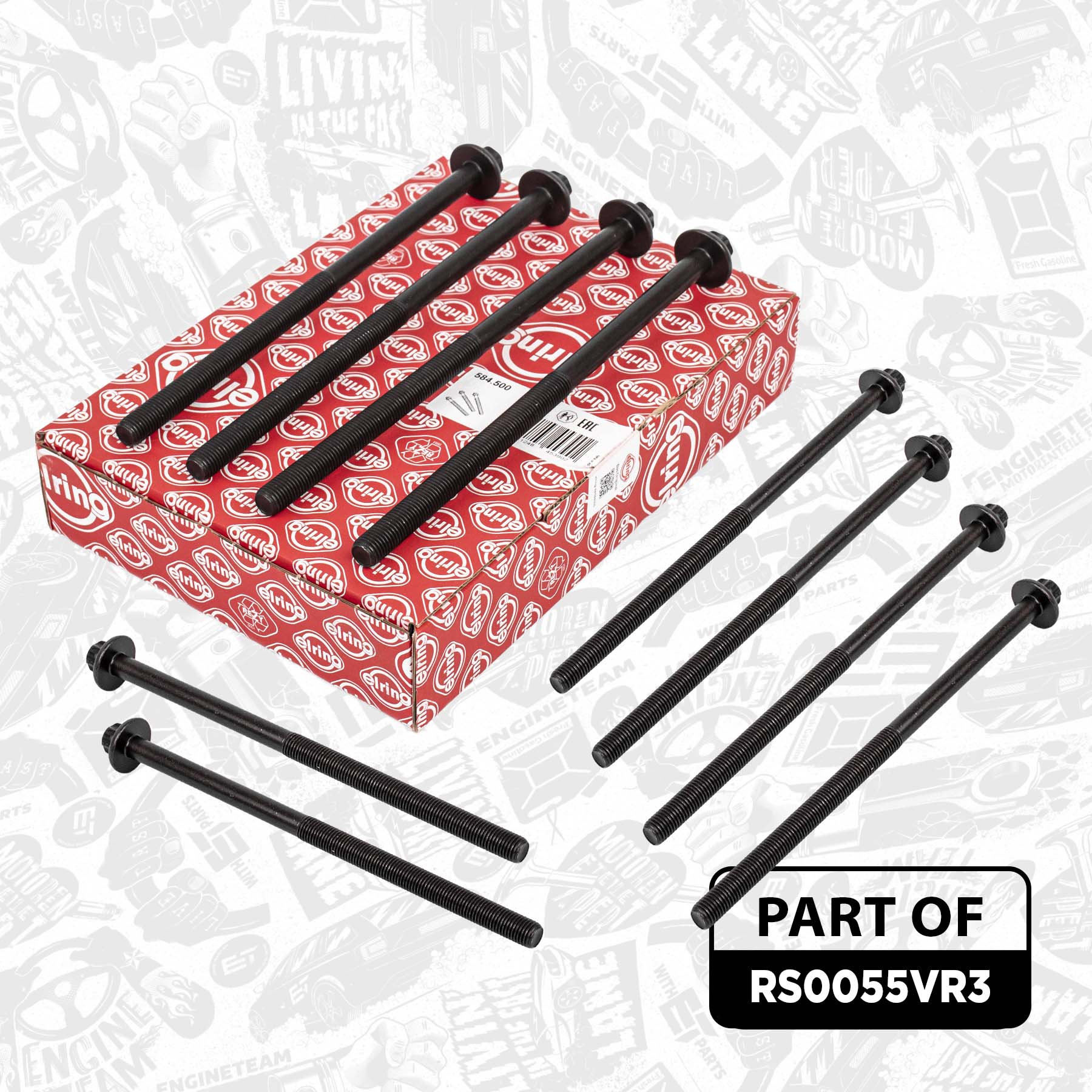 Timing Chain Kit - RS0055VR3 ET ENGINETEAM - 6510520001, A6510520100 ...