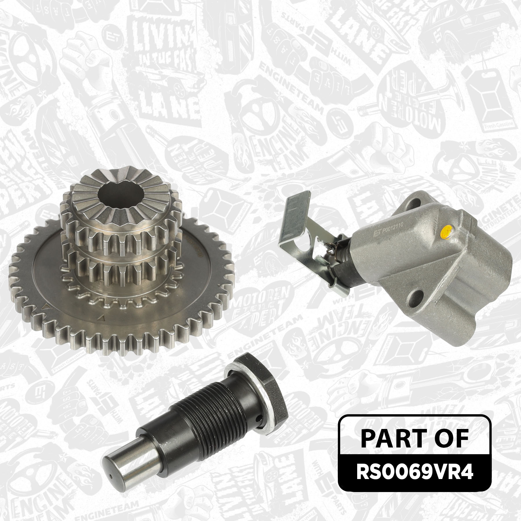 Timing Chain Kit - RS0069VR4 ET ENGINETEAM - 06H109158, 06H109158J ...
