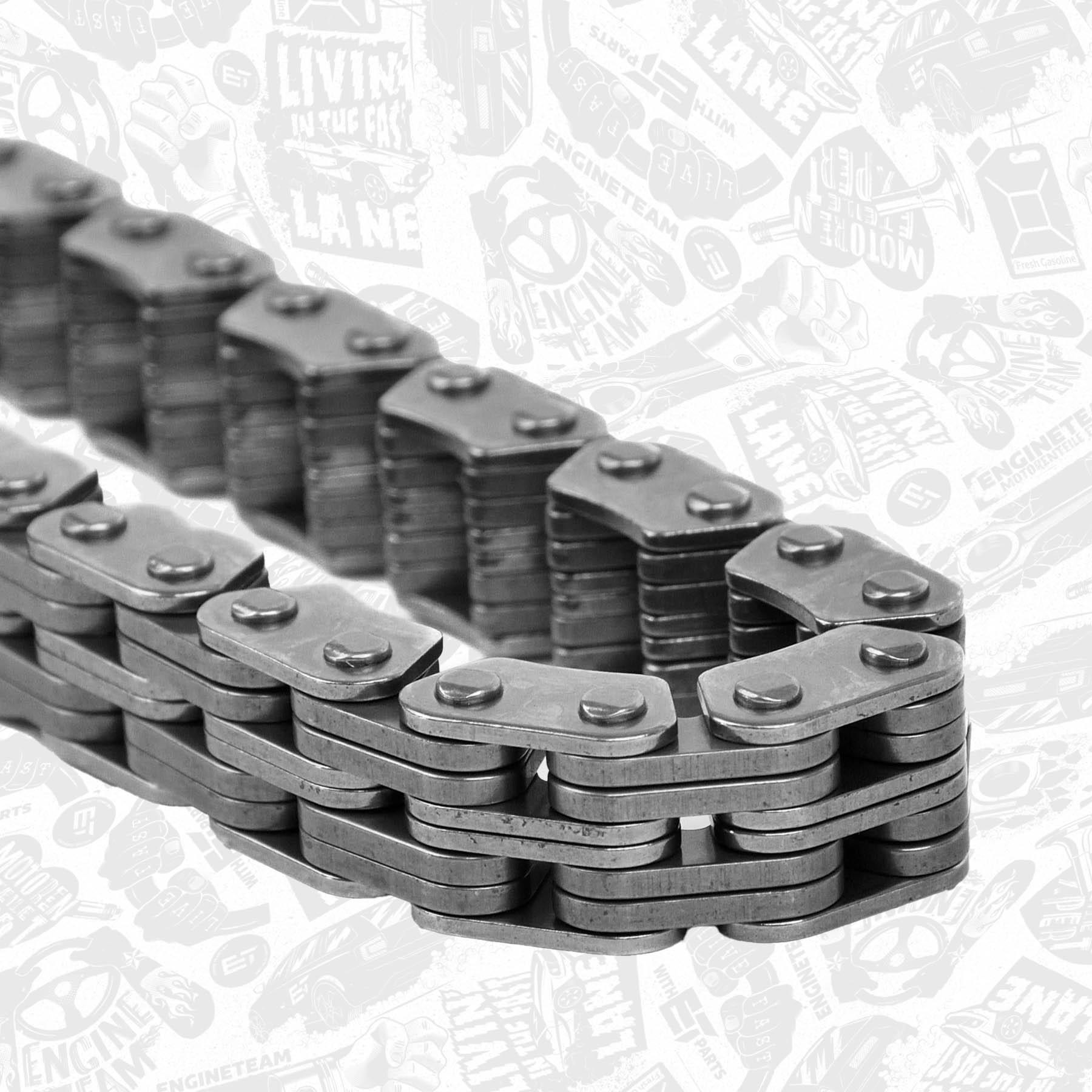 Chain Set, oil pump drive + oil pump - RS0071 ET ENGINETEAM - 03F115225 ...