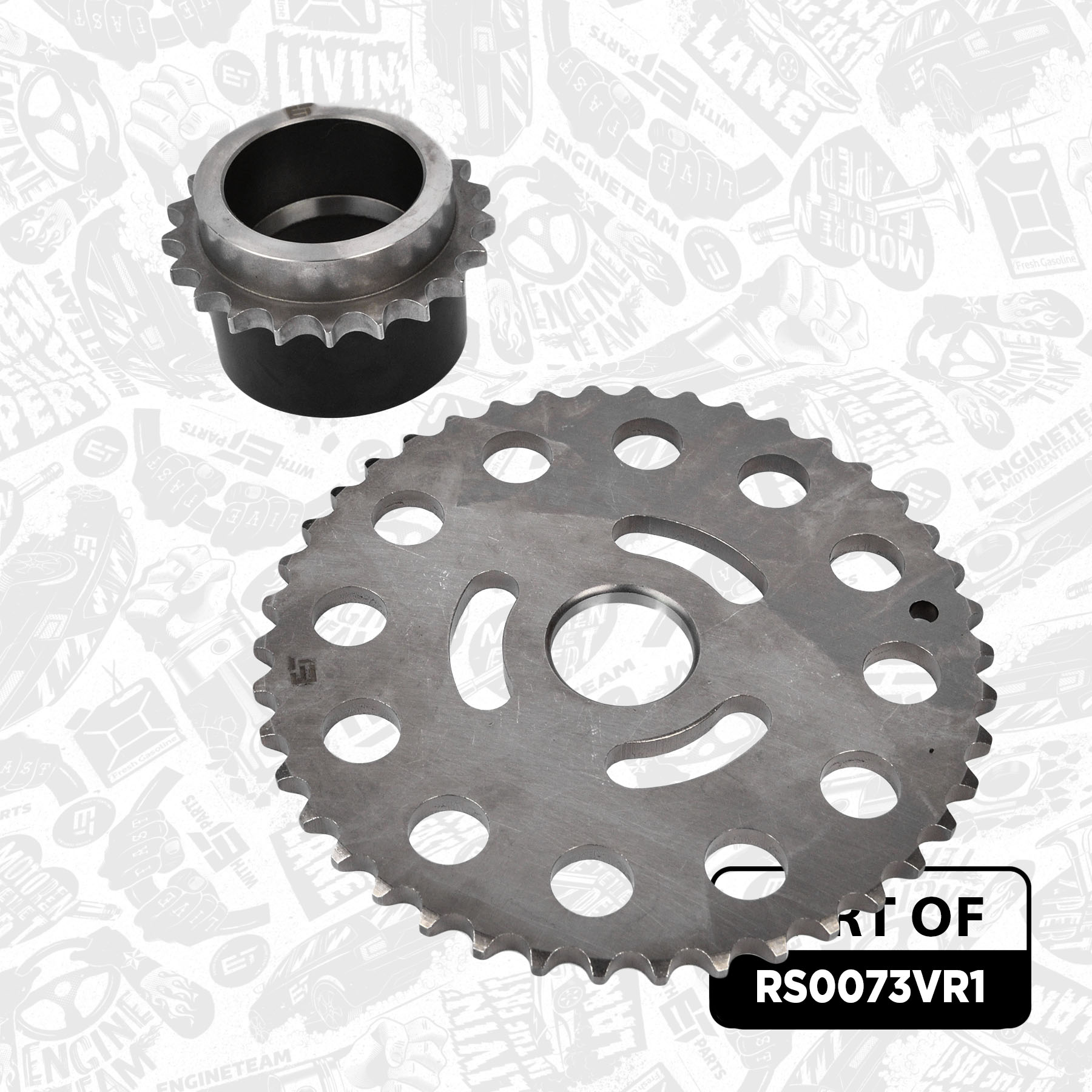 Timing Chain Kit - RS0073VR1 ET ENGINETEAM - 13028-00Q0D, 4420455 ...