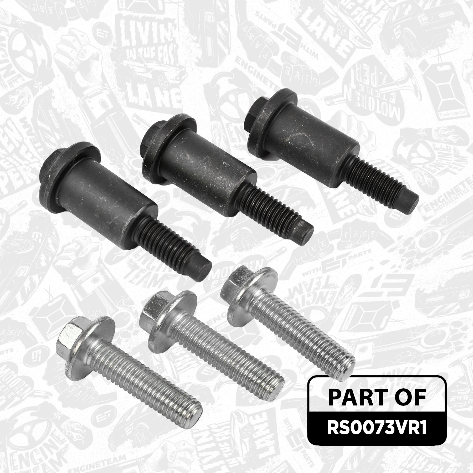 Timing Chain Kit - RS0073VR1 ET ENGINETEAM - 13028-00Q0D, 4420455 ...