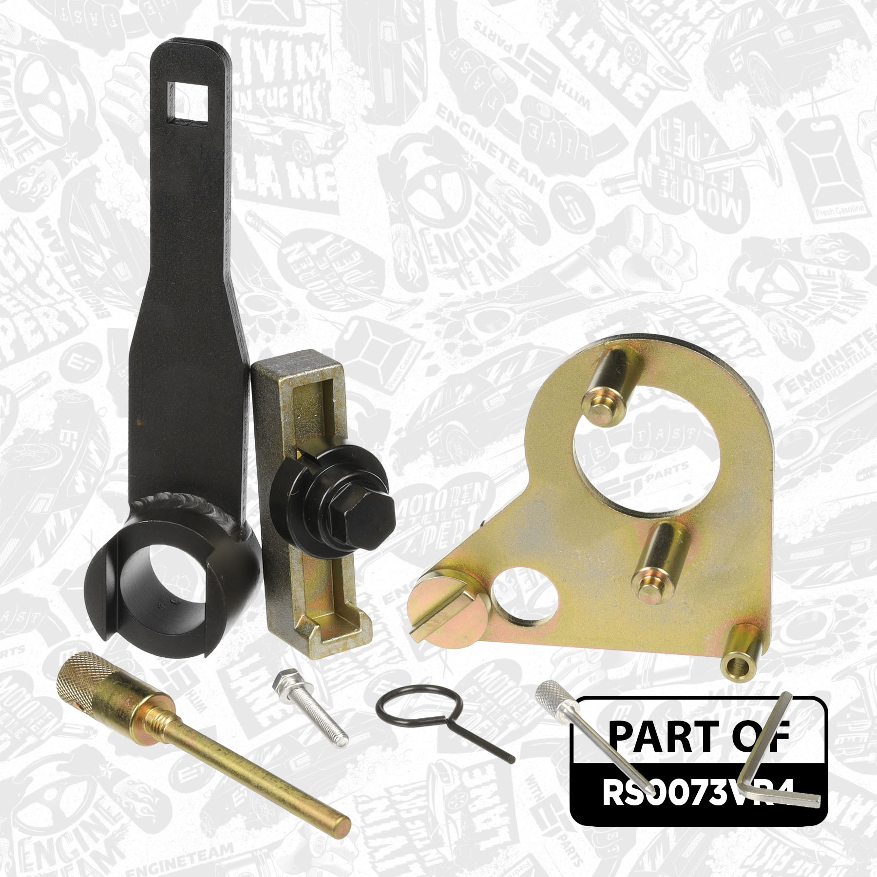 Timing Chain Kit - RS0073VR4 ET ENGINETEAM - 13028-00Q0D, 4420455 ...