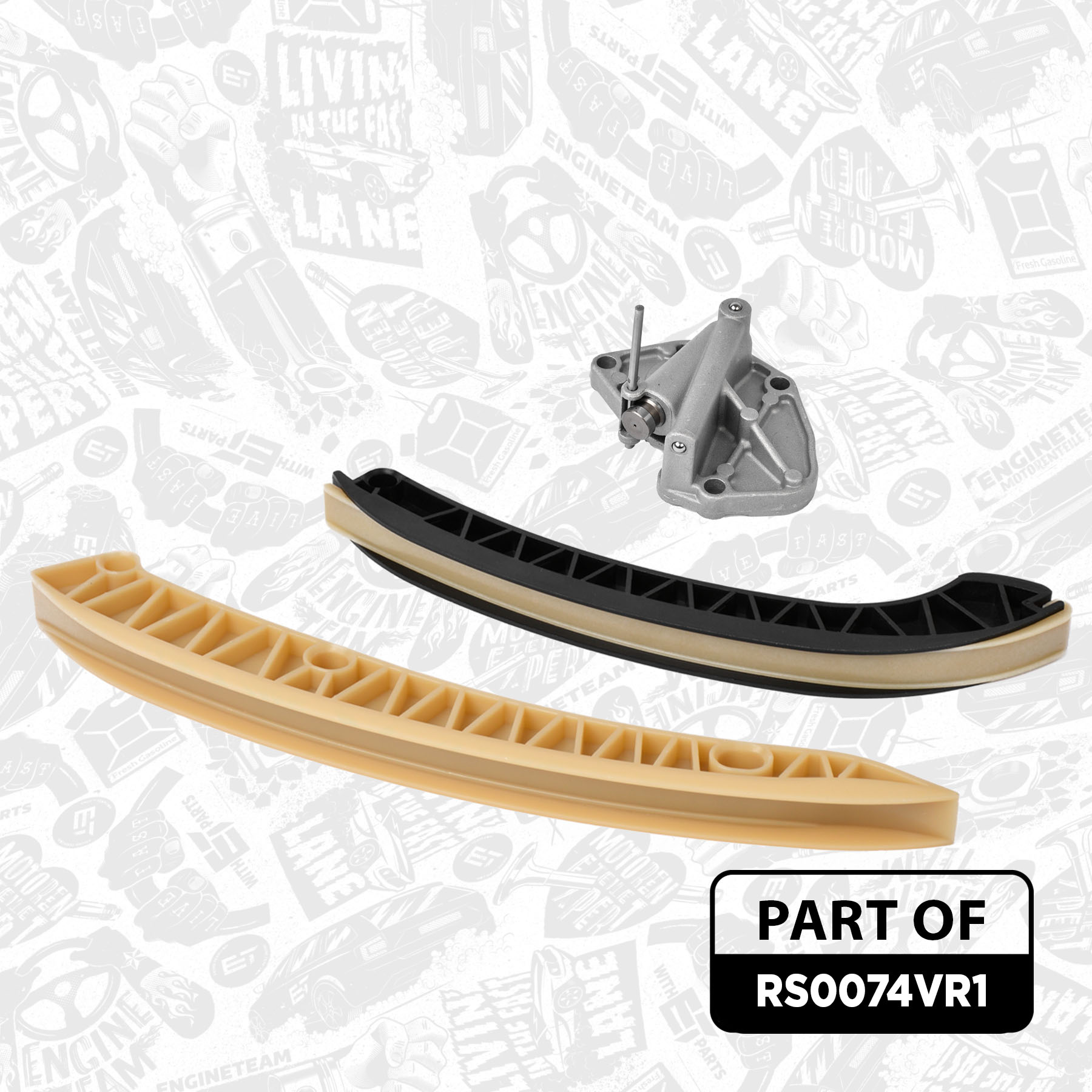 Timing Chain Kit - RS0074VR1 ET ENGINETEAM - 03E109229A, 03E109507 ...