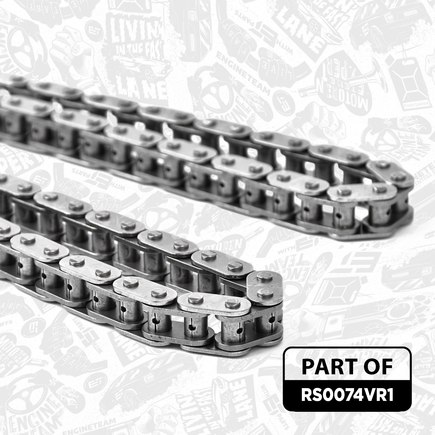Timing Chain Kit - RS0074VR1 ET ENGINETEAM - 03E109229A, 03E109507 ...