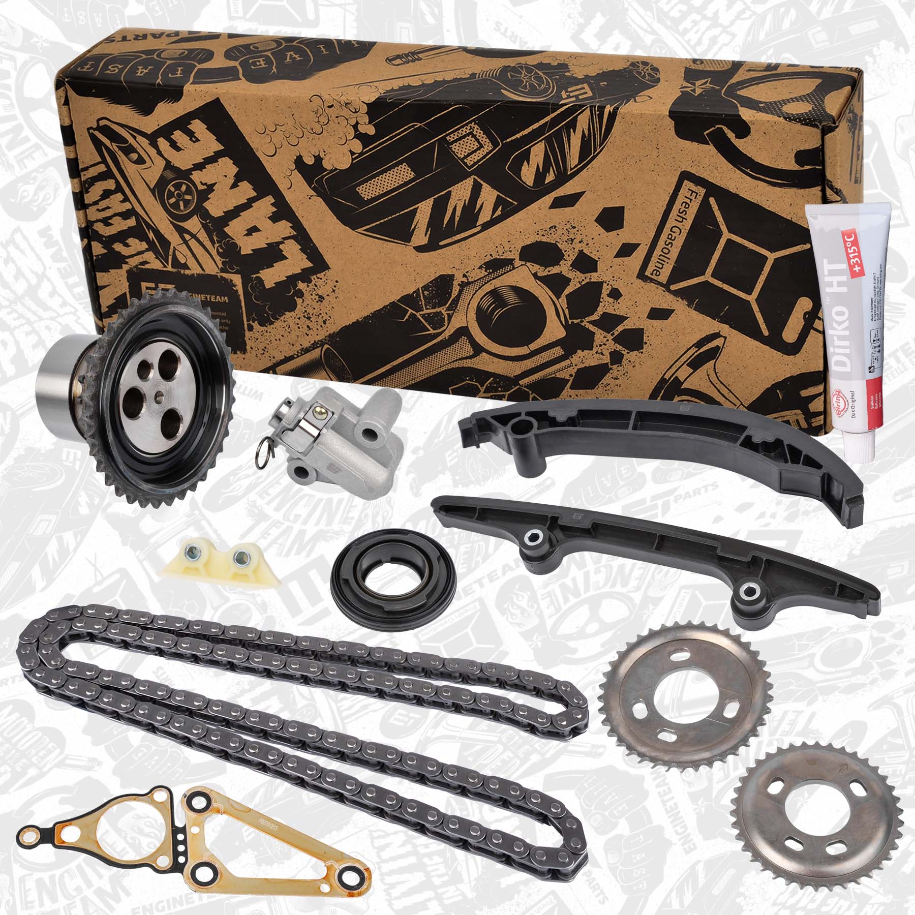 Timing Chain Kit - RS0078 ET ENGINETEAM - BK2Q6K254AB, BK2Q-6K254-AB ...