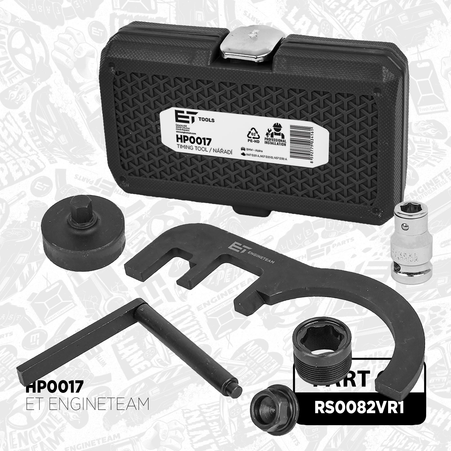 Timing Chain Kit - RS0082VR1 ET ENGINETEAM - 11318510014, 11317797897 ...