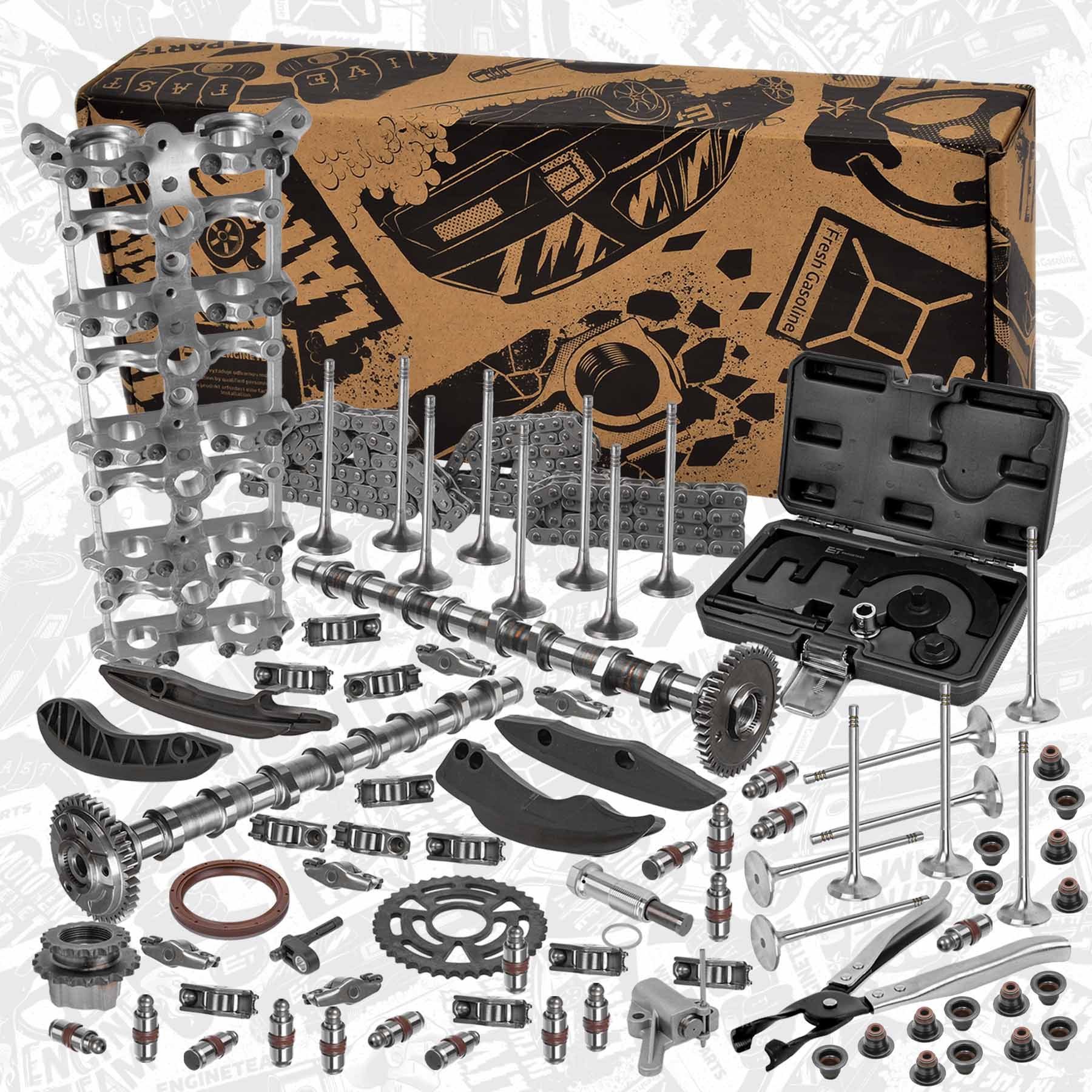 Timing Chain Kit - RS0082VR4 ET ENGINETEAM - 11318510014, 11317797897 ...