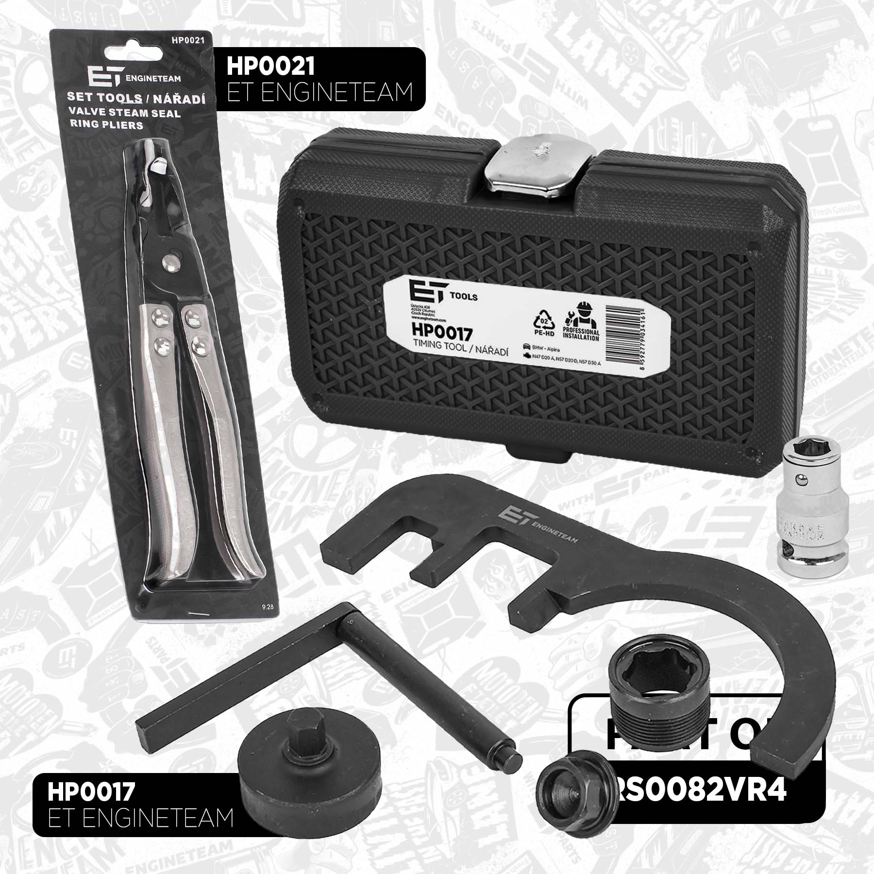 Timing Chain Kit - RS0082VR4 ET ENGINETEAM - 11318510014, 11317797897 ...