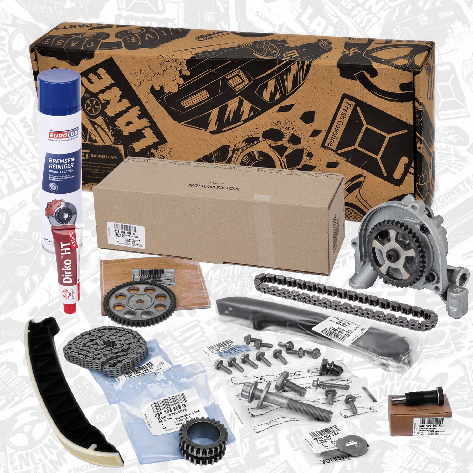 Timing Chain Kit - RS0088 ET ENGINETEAM - 03F198158B, 03F198158 ...