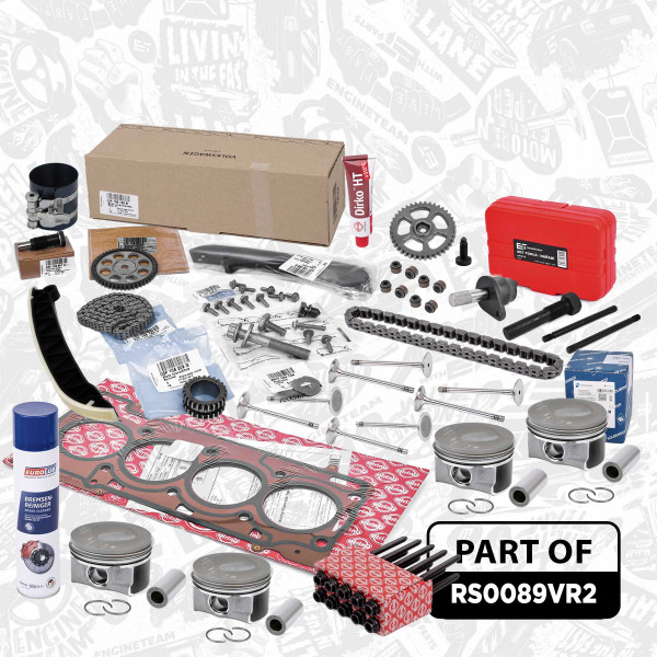 Timing Chain Kit - RS0089VR2 ET ENGINETEAM - 03F105209G, 03F109158G ...