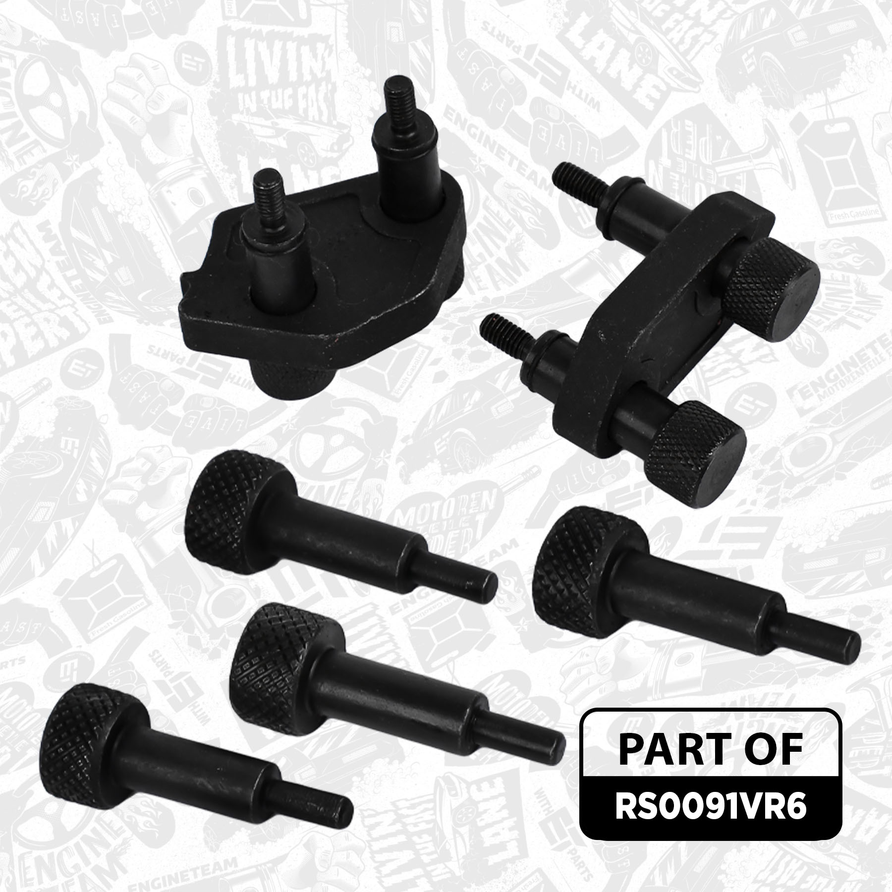 Timing Chain Kit - RS0091VR6 ET ENGINETEAM - 06H109158, 06H109158J ...