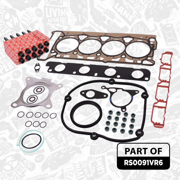 Timing Chain Kit - RS0091VR6 ET ENGINETEAM - 06H109158, 06H109158J ...