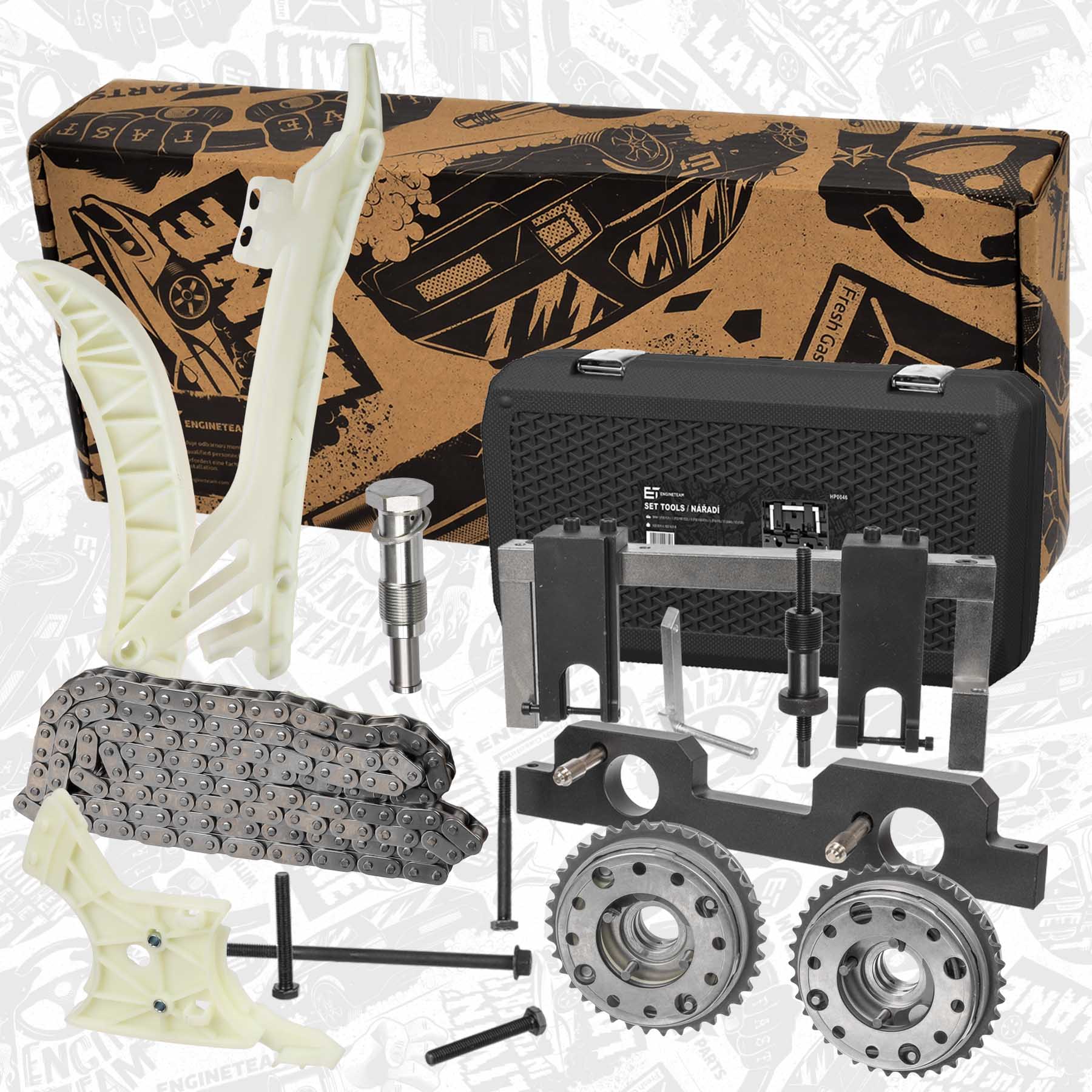 Timing Chain Kit - RS0099VR1 ET ENGINETEAM - 11317584084, 11317516074 ...