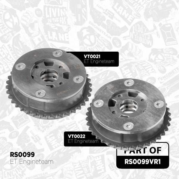 Timing Chain Kit - RS0099VR1 ET ENGINETEAM - 11317584084, 11317516074 ...