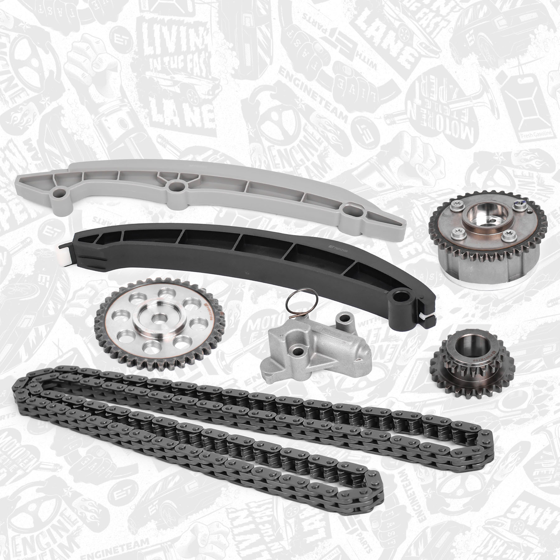 Timing Chain Kit - RS0102 ET ENGINETEAM - 03C198229B, 03C0198229B ...