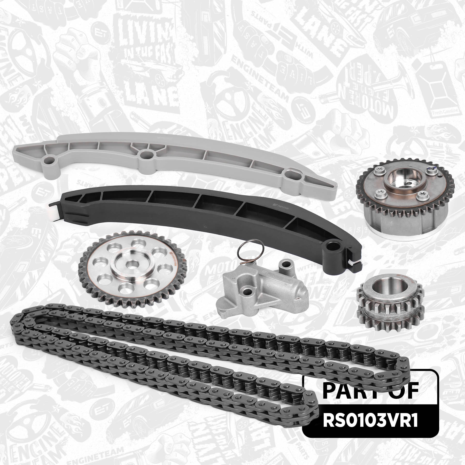 Timing Chain Kit - RS0103VR1 ET ENGINETEAM - 3313, T10170, T10170/A/1 ...