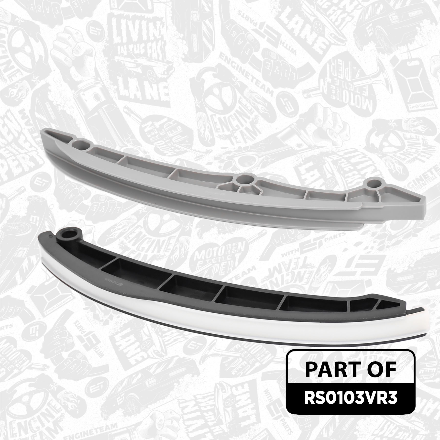 Timing Chain Kit - RS0103VR3 ET ENGINETEAM - 03C109287F, 03C109287G ...
