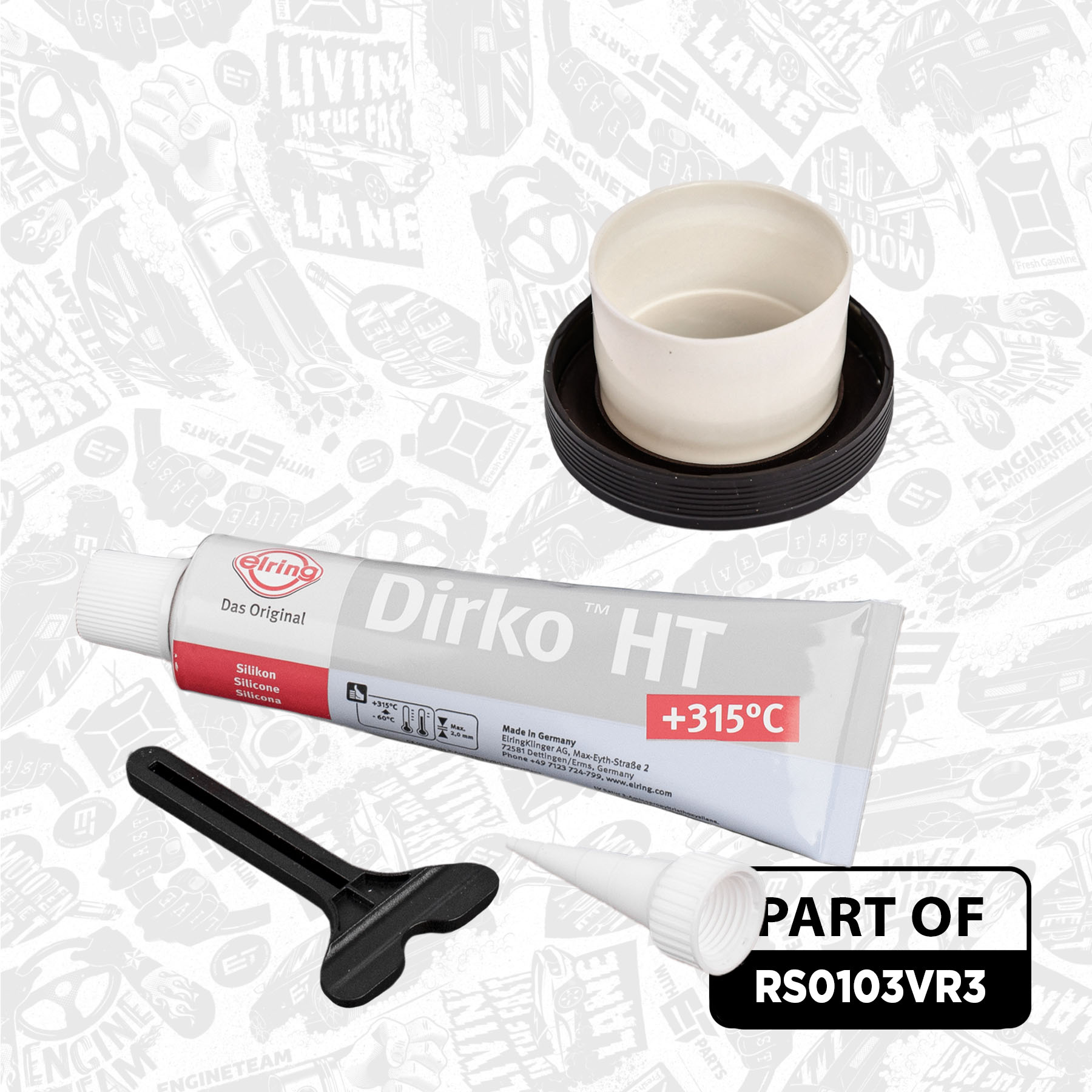 Timing Chain Kit - RS0103VR3 ET ENGINETEAM - 03C109287F, 03C109287G ...