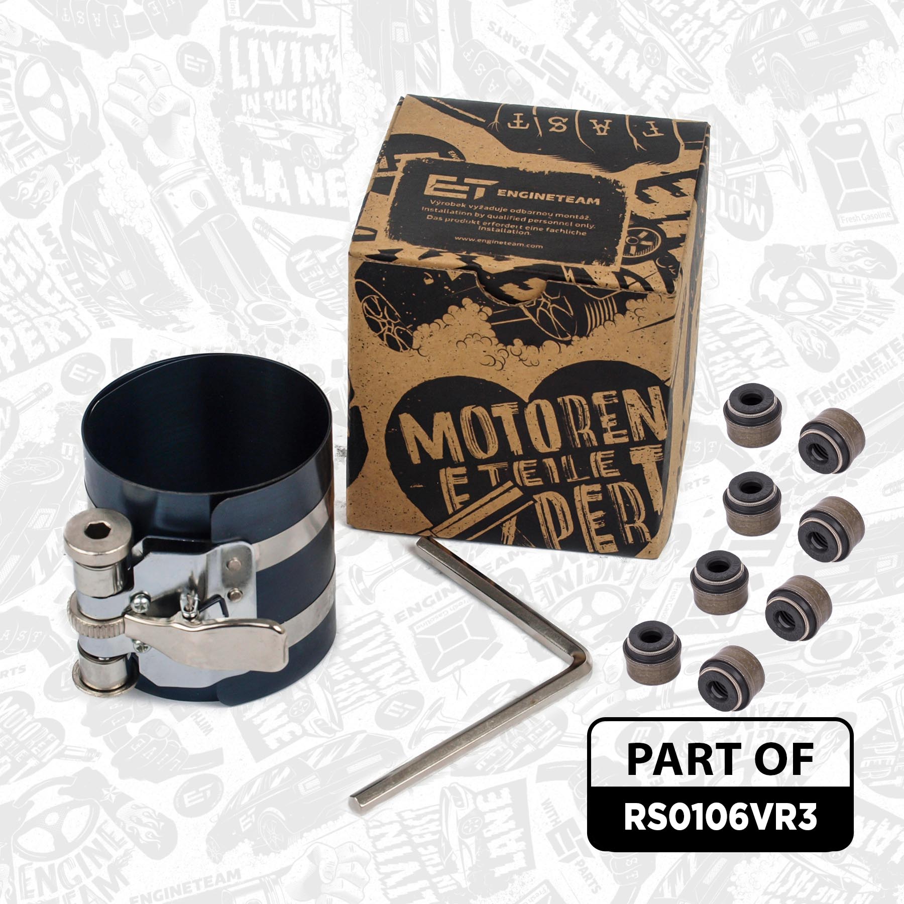 Timing Chain Kit - RS0106VR3 ET ENGINETEAM - 03F198158B, 03F198158 ...