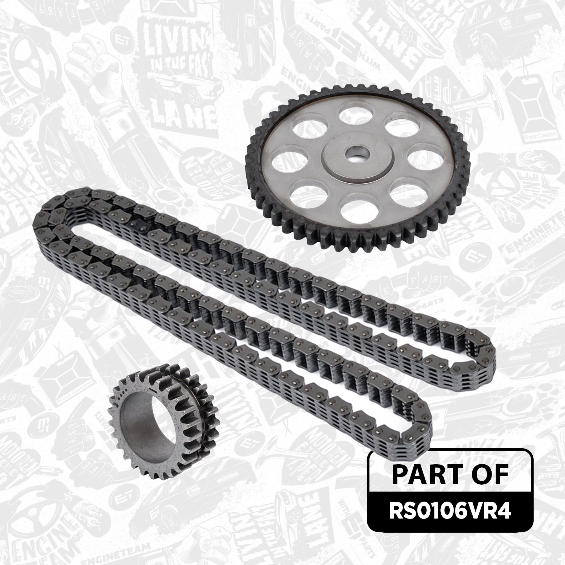 Timing Chain Kit - RS0106VR4 ET ENGINETEAM - 03F198158B, 03F198158 ...